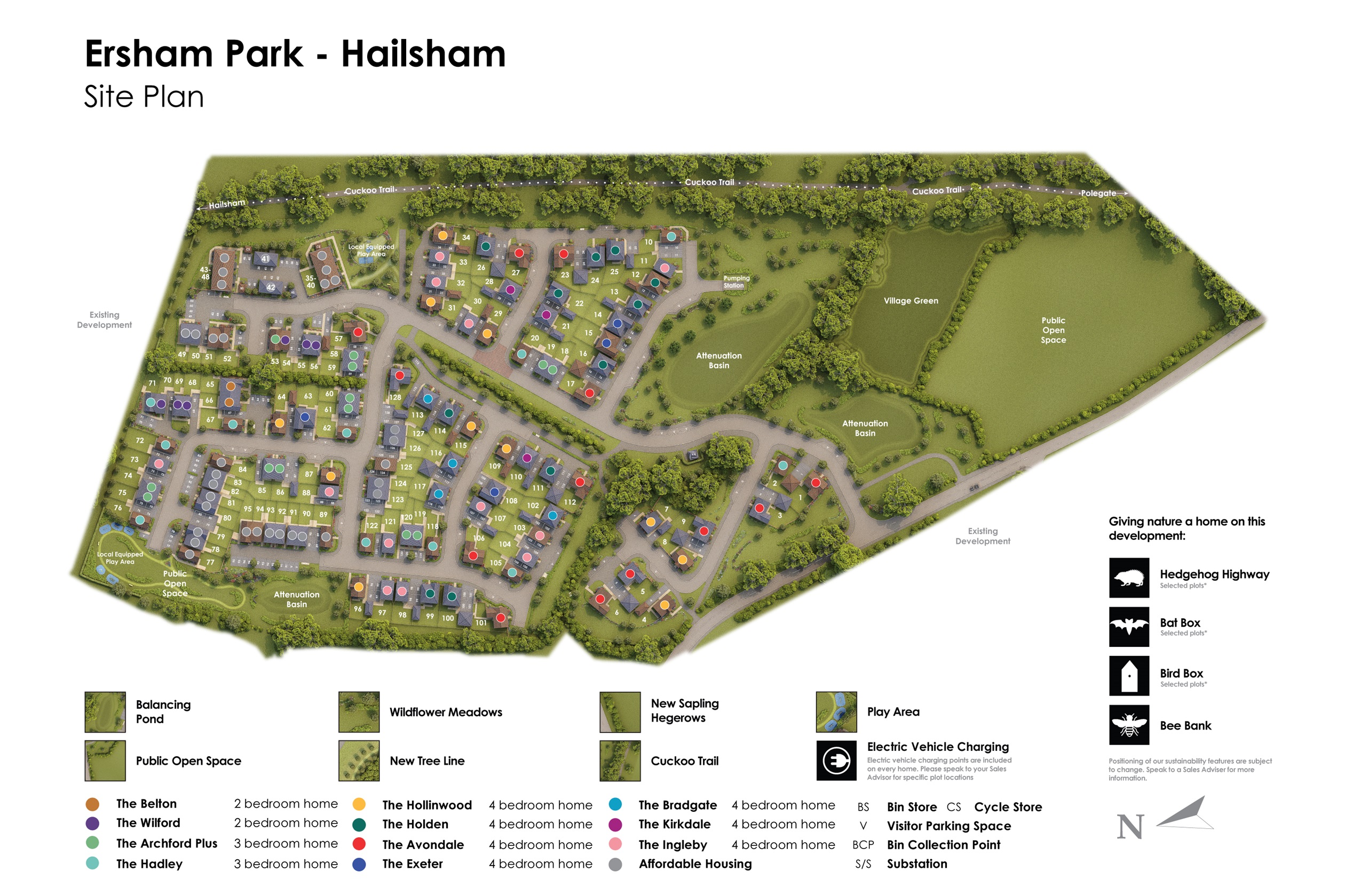 "Bradgate" at Ersham Road, Hailsham BN27, 4 bedroom detached house for ...