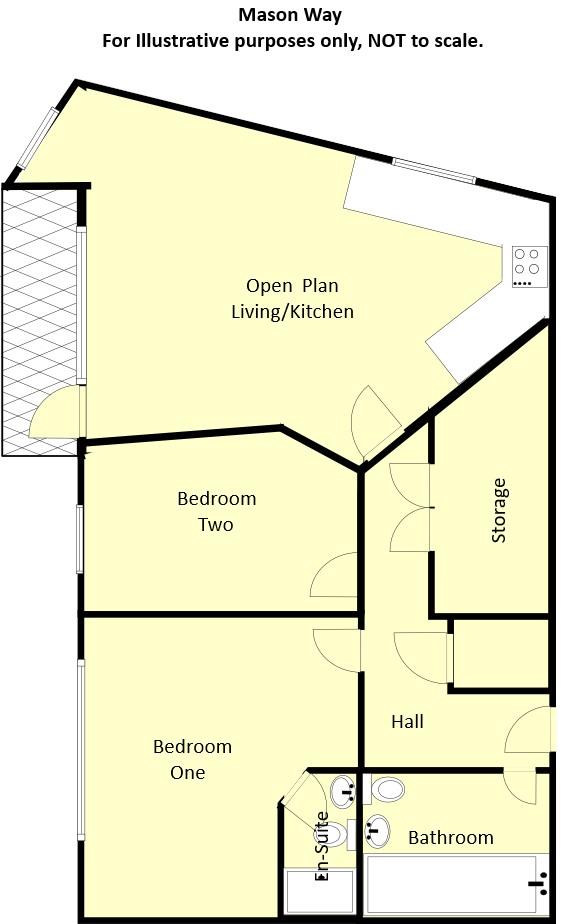 Mason Way, Park Central, Birmingham B15, 2 bedroom flat for sale ...