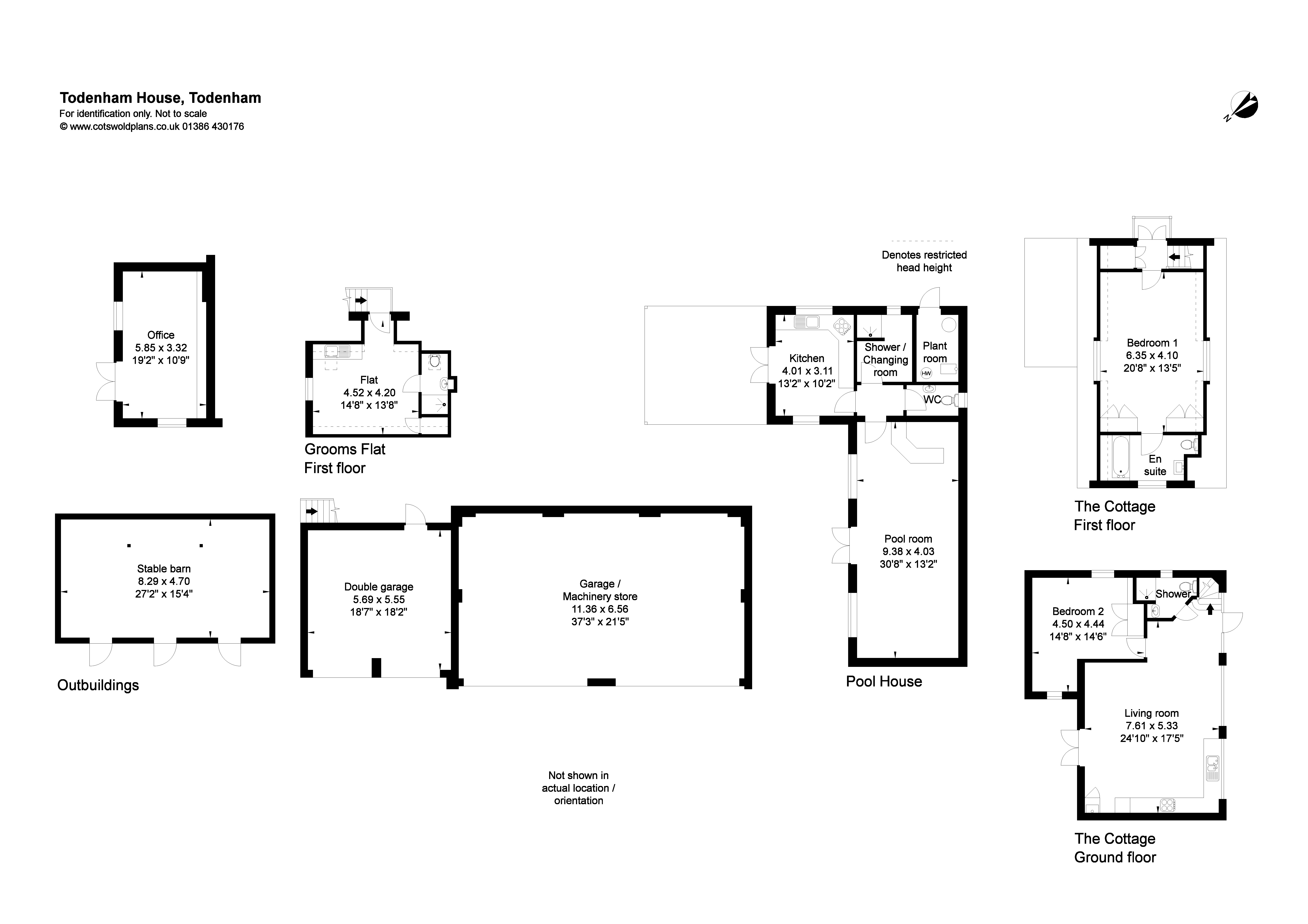 6 bed property for sale in Todenham, Moreton-In-Marsh, Gloucestershire ...