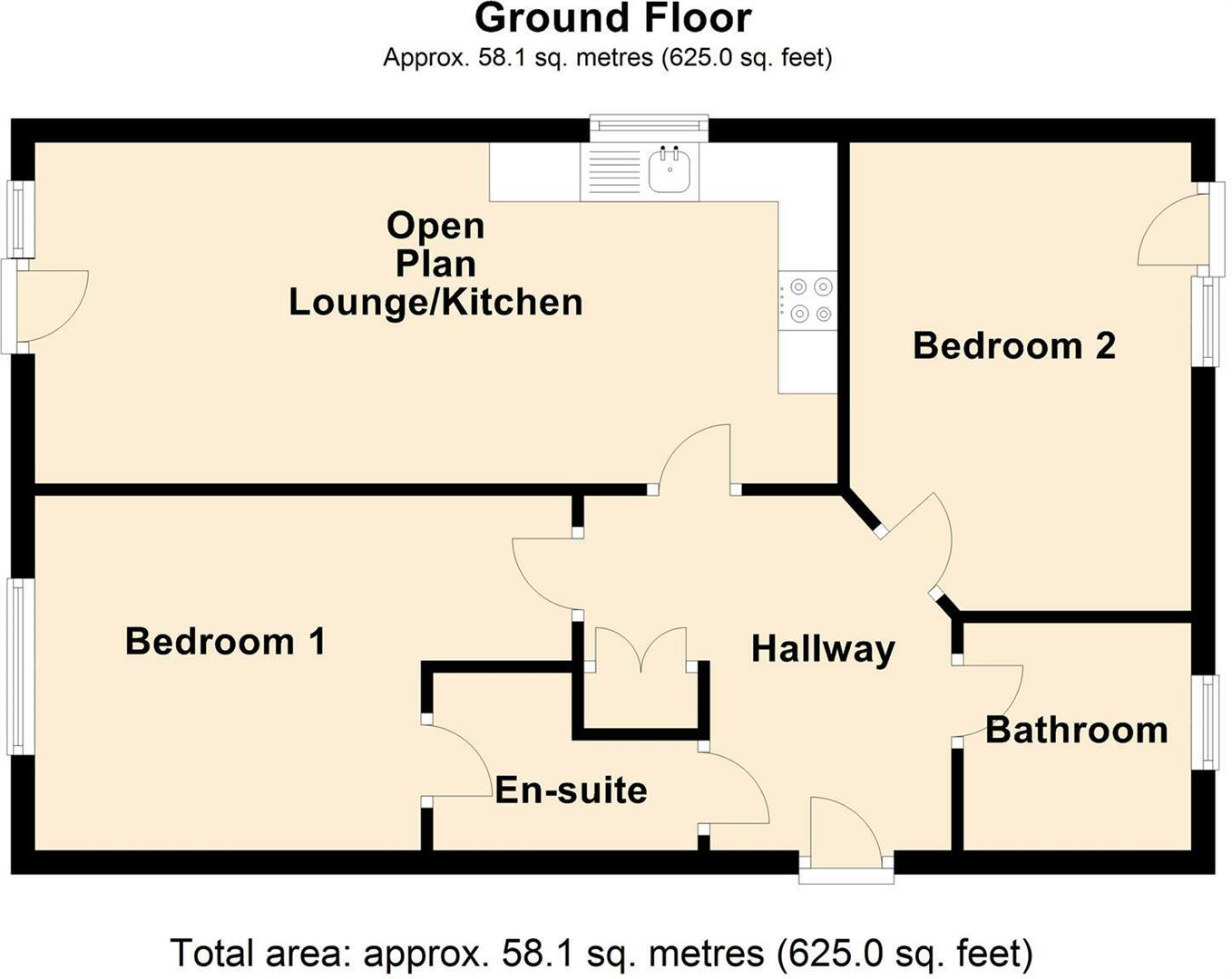 Ffordd Penrhyn, Barry CF62, 2 bedroom flat for sale - 64517712 ...