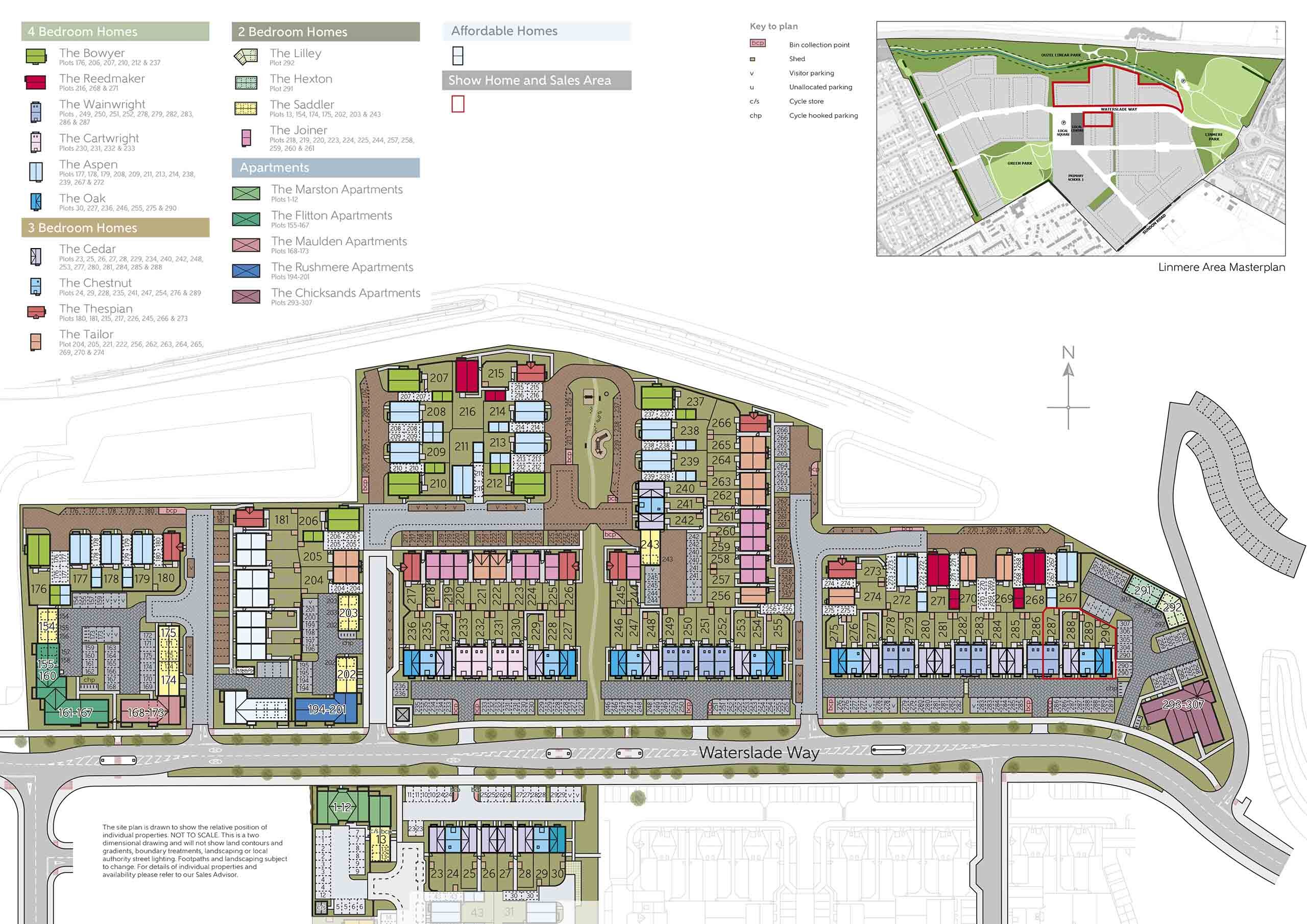 "The Lilley" at Waterslade Way, Houghton Regis, Dunstable LU5, 2 ...