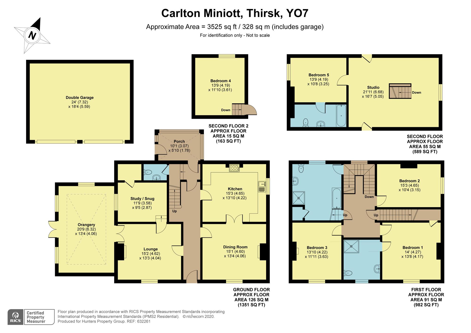 Carlton Miniott, Thirsk YO7, 5 bedroom semi-detached house for sale ...