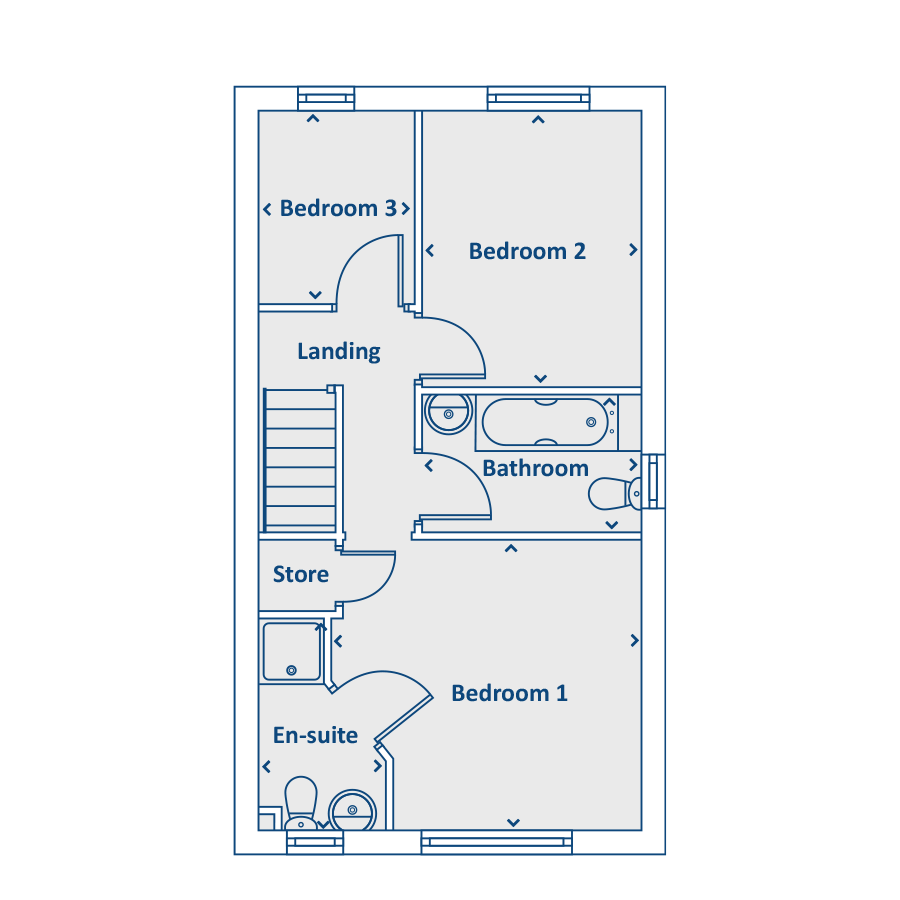 "The Leathley" at Princess Drive, Liverpool L14, 3 bedroom property for ...
