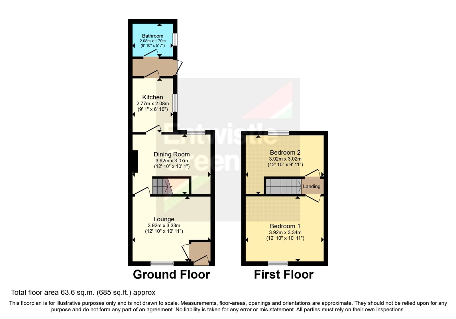 Duke Street, Prescot, Merseyside L34, 2 bedroom terraced house for sale ...