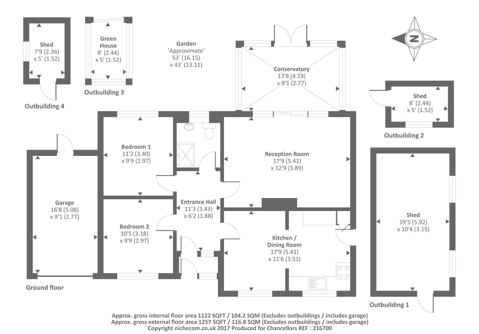 Free property report 67, Well Lane, Curbridge, Witney, OX29 7PB - Chimnie