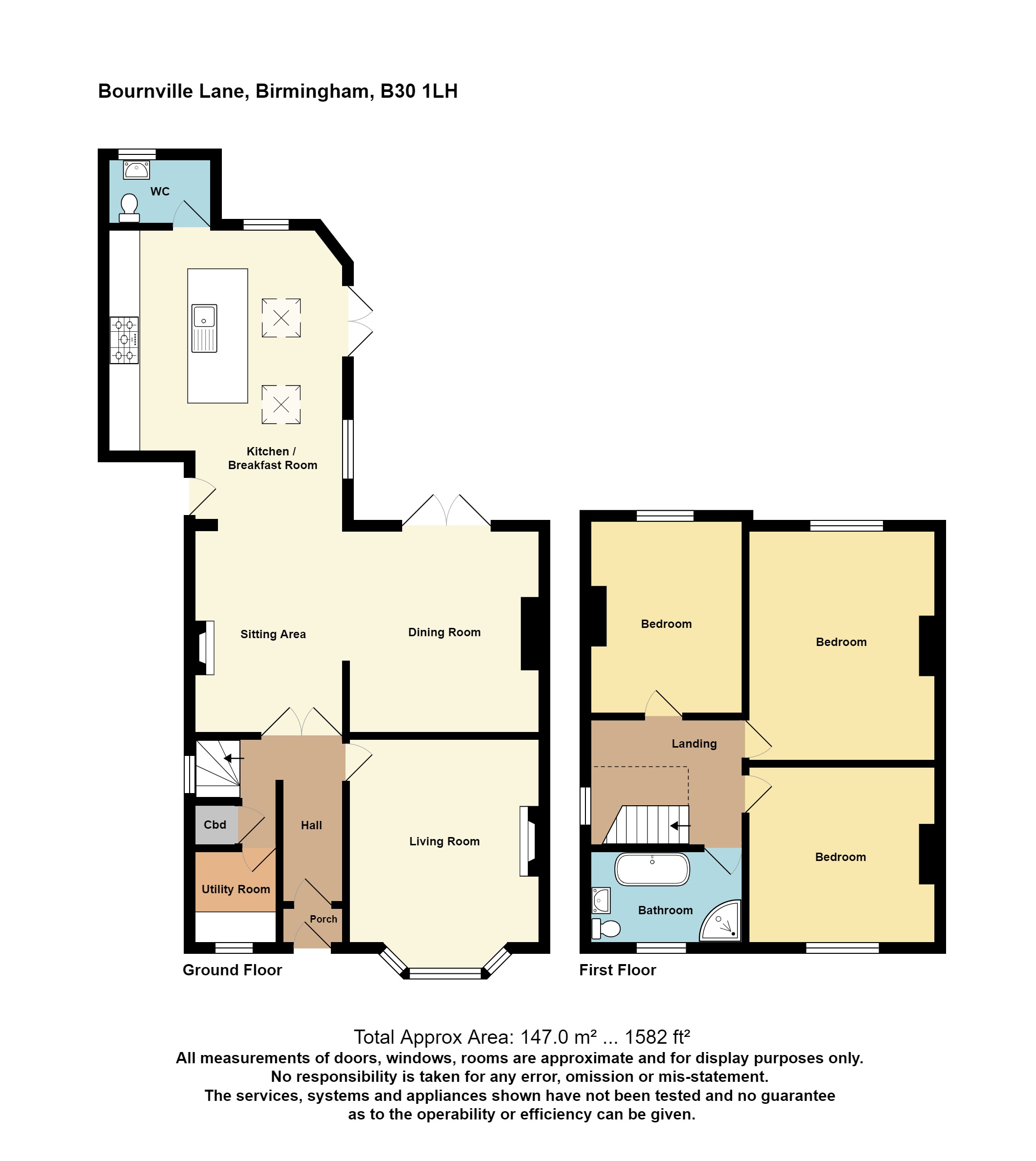 3 bed semi-detached house for sale in Bournville Lane, Bournville ...