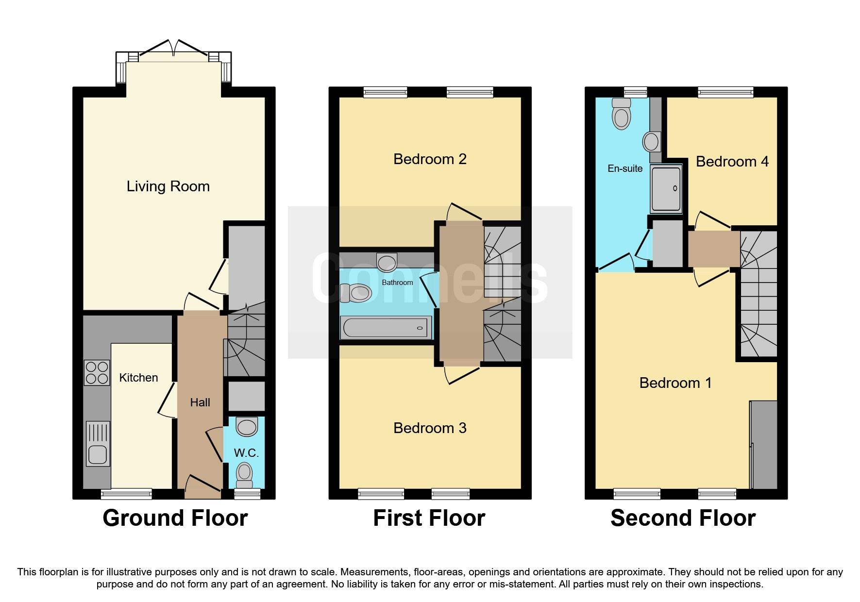 Russell Walk, Exeter EX2, 4 bedroom terraced house for sale - 61423717 ...