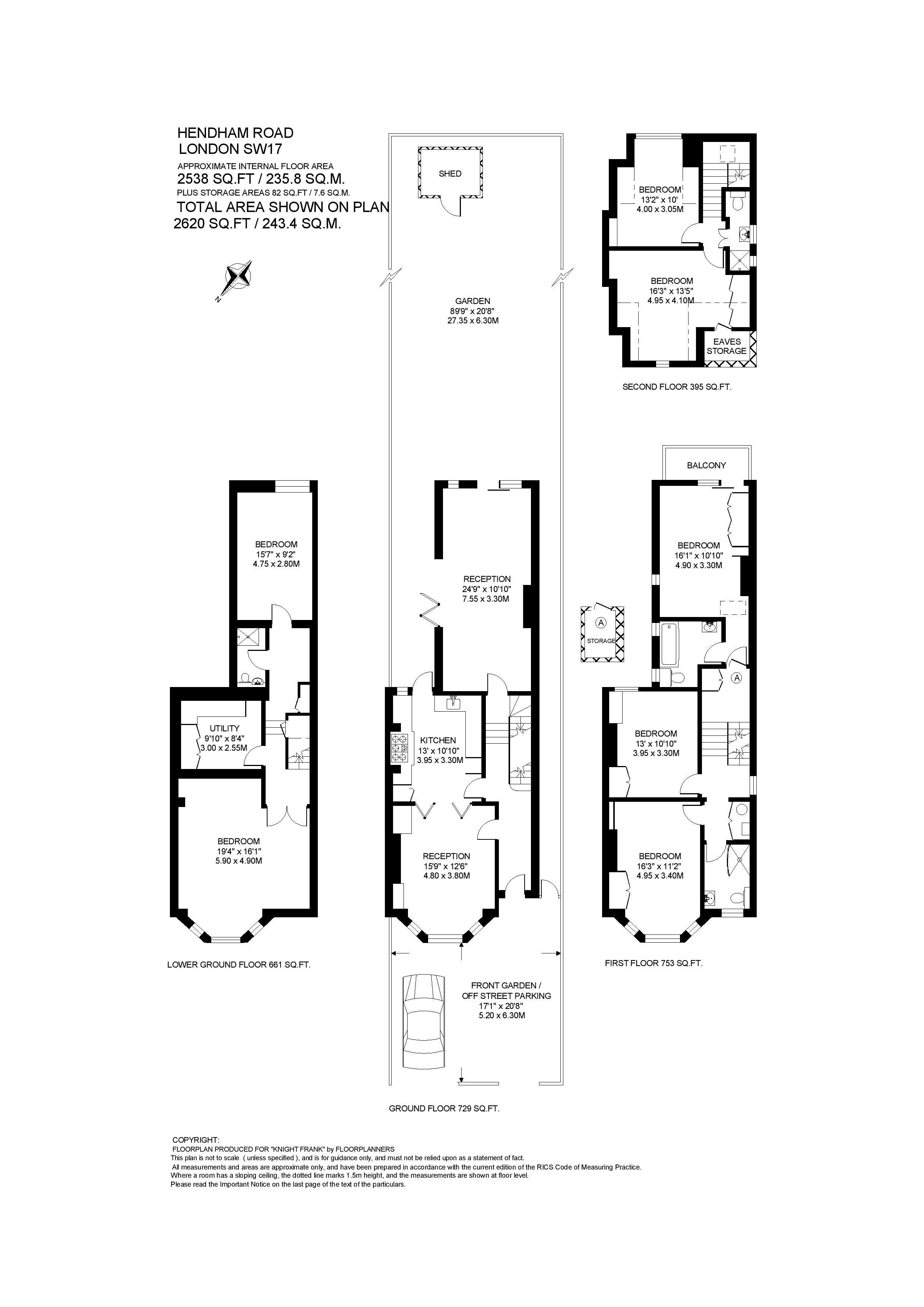 Hendham Road, London SW17, 7 bedroom semi-detached house for sale ...