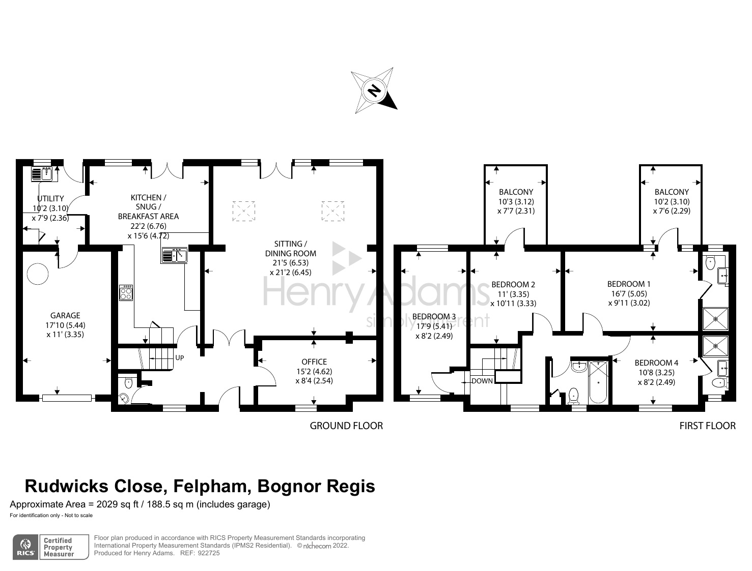 Rudwicks Close, Summerley Estate, Felpham, Bognor Regis PO22, 4 bedroom ...