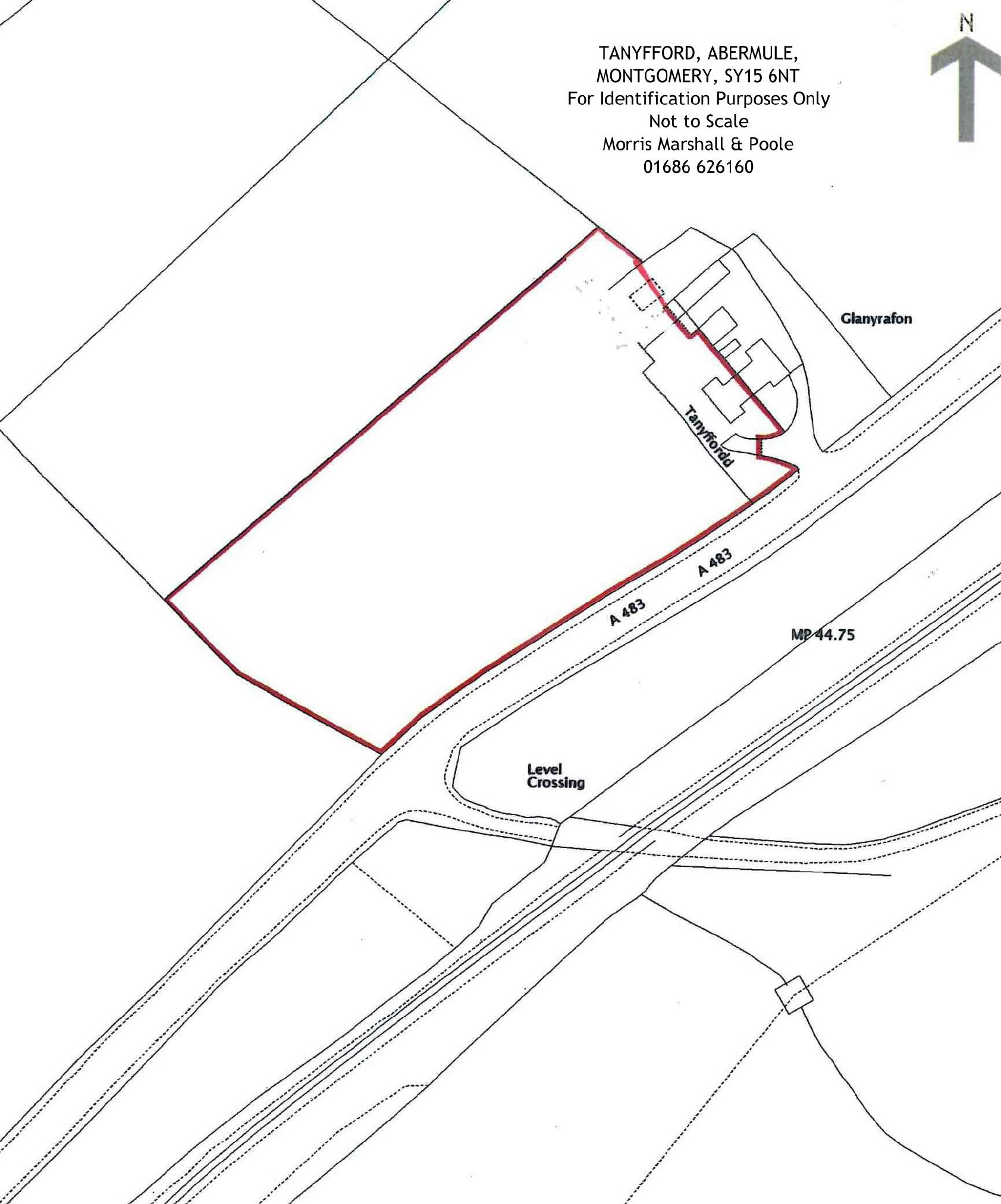 3 bed semi-detached house for sale in Tanyffordd, Abermule, Montgomery ...