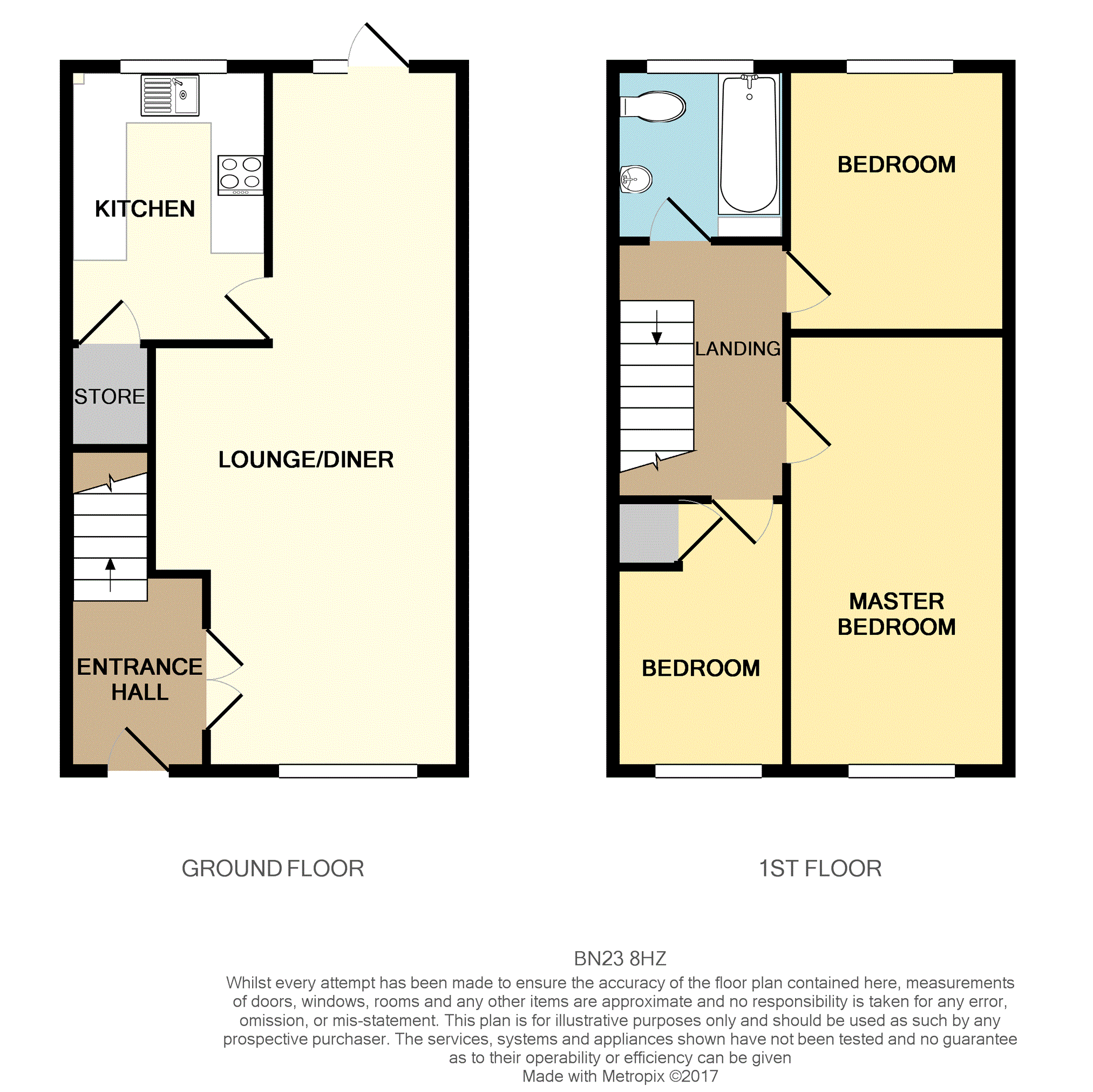 Free property report 2, Snowdon Close, Eastbourne, BN23 8HZ - Chimnie