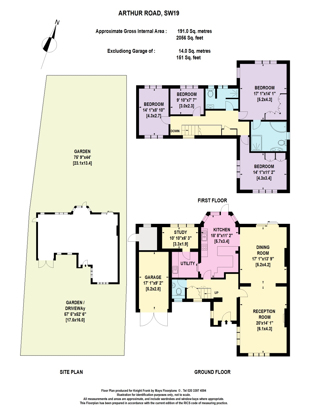 Arthur Road, London SW19, 4 bedroom detached house to rent - 61371807 ...