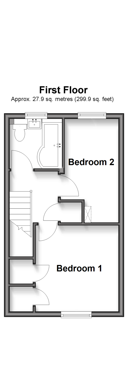Junction Close, Ford, Arundel, West Sussex BN18, 2 bedroom terraced ...
