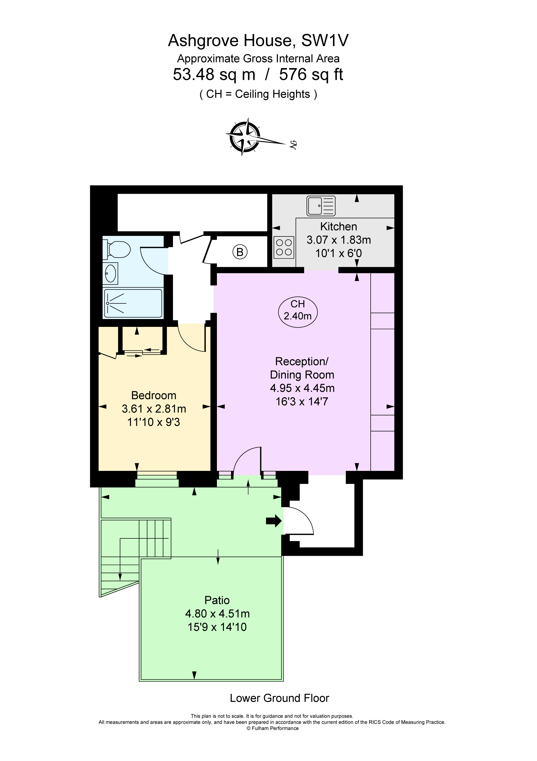 Free property report Flat 5, Ashgrove House, 28, Lindsay Square, London ...