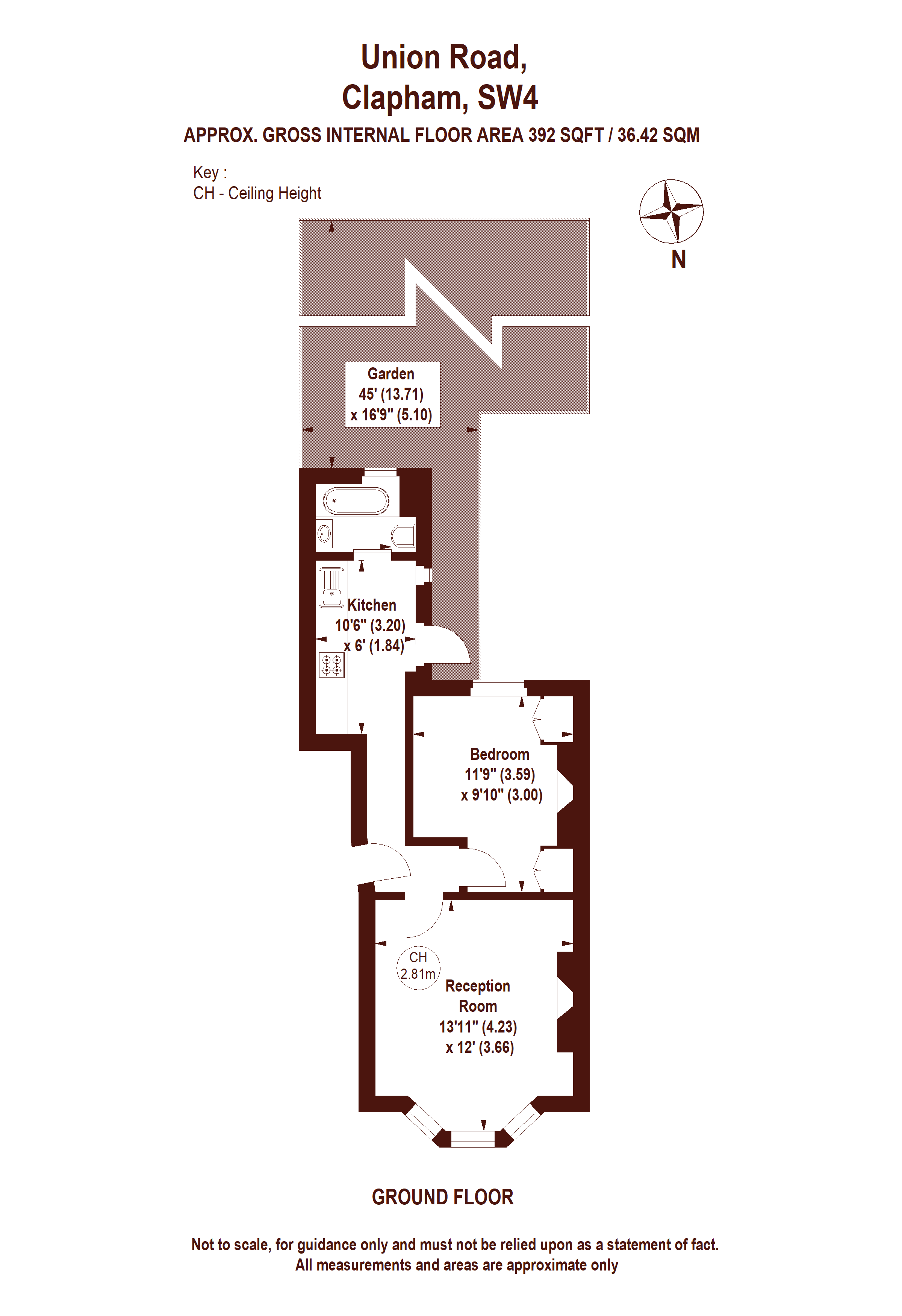 Union Road, Clapham, London SW4, 1 bedroom flat to rent - 65208461 ...