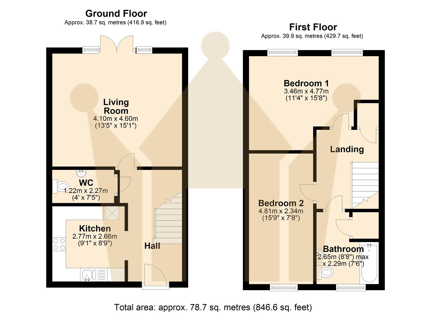 Boehm Drive, Alcester B49, 2 bedroom end terrace house for sale ...