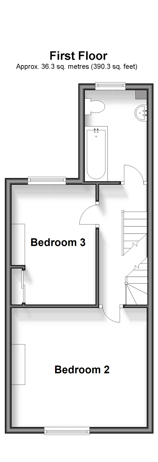 London Road, Ditton, Aylesford, Kent ME20, 3 bedroom terraced house for ...