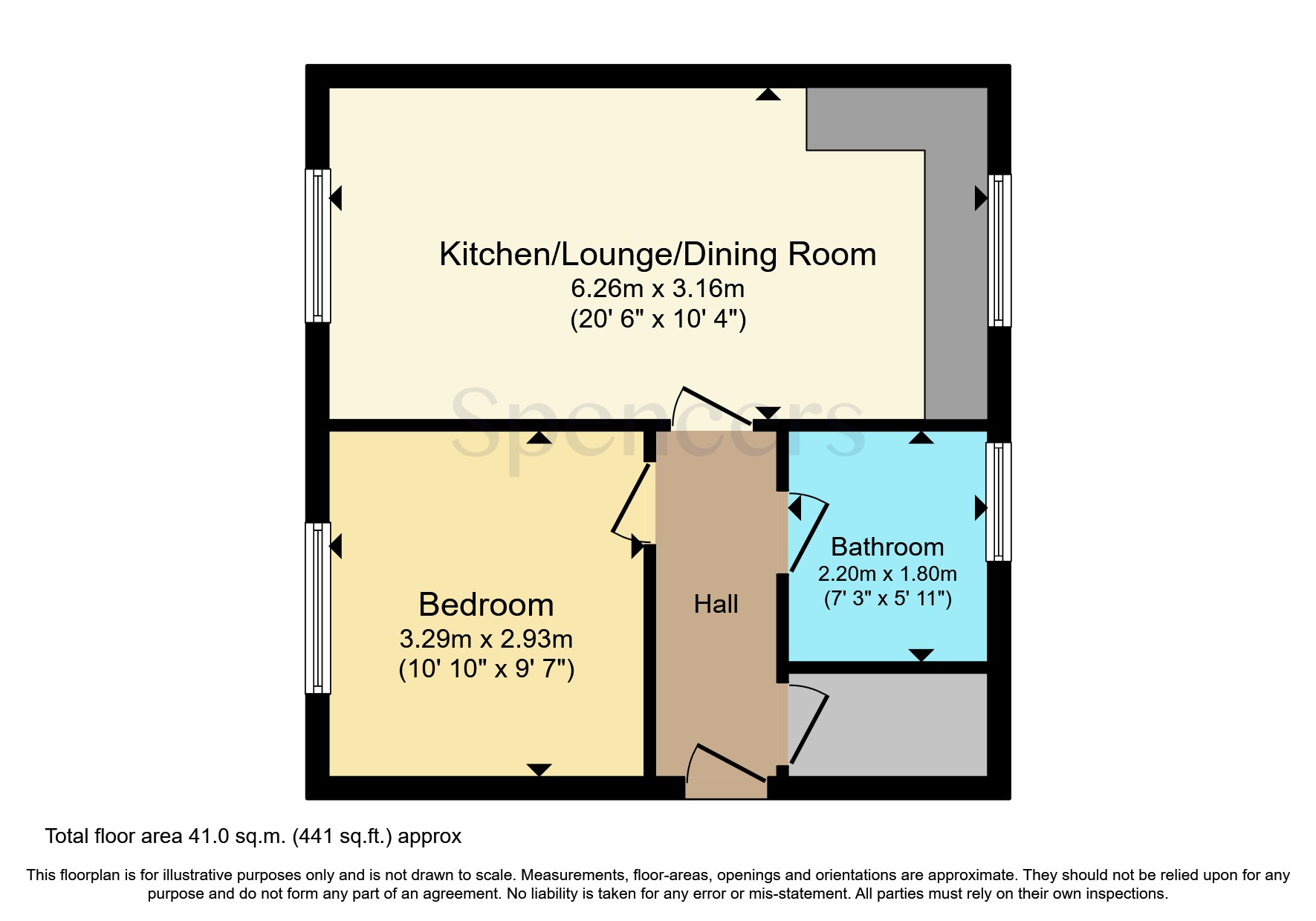 Free property report Flat 6, 214, Victoria Road East, Leicester, LE5 ...