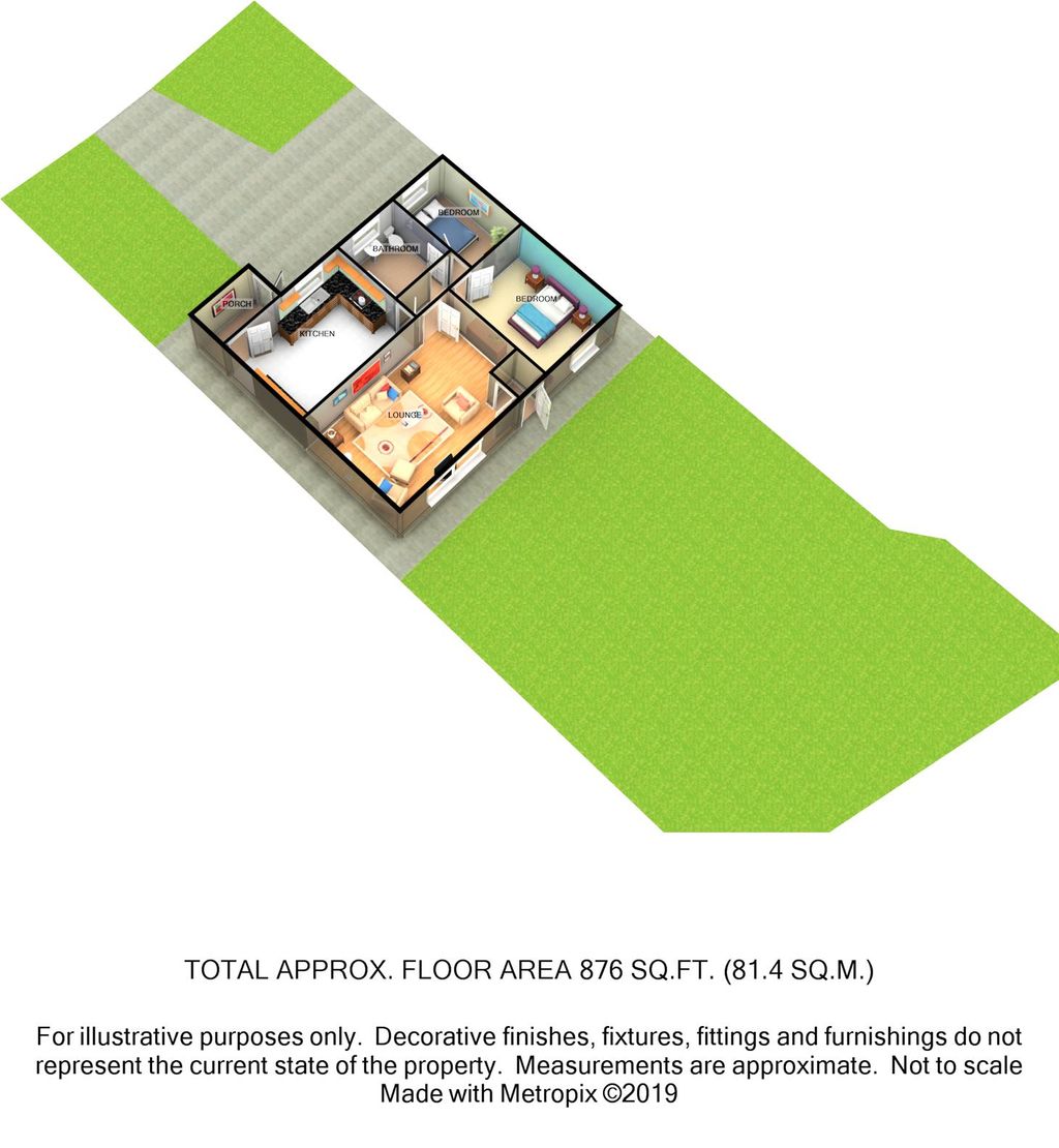 2 bed semi-detached bungalow for sale in Church Close, Goodleigh ...