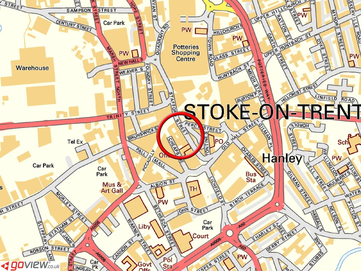 Retail premises to let in 37 Stafford Street, Hanley, Stoke-On-Trent ...