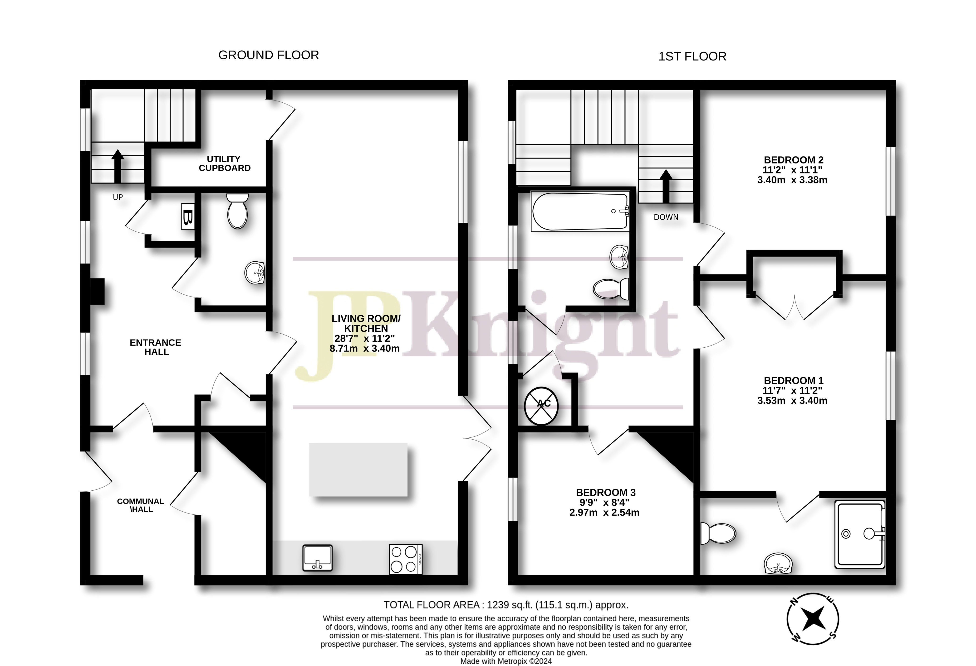 Ipsden Court, Cholsey, Wallingford OX10, 3 bedroom terraced house for ...
