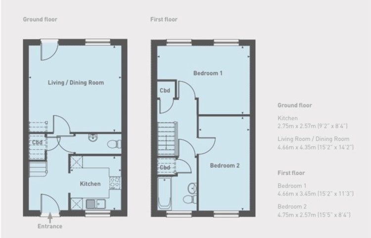 Manley Meadow, Exeter EX1, 2 bedroom semi-detached house for sale ...