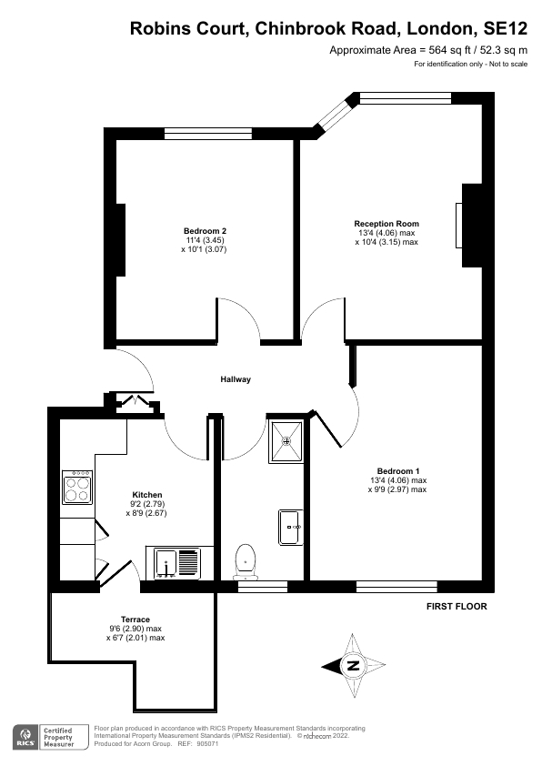 Chinbrook Road, London SE12, 2 bedroom flat for sale - 62593986 ...