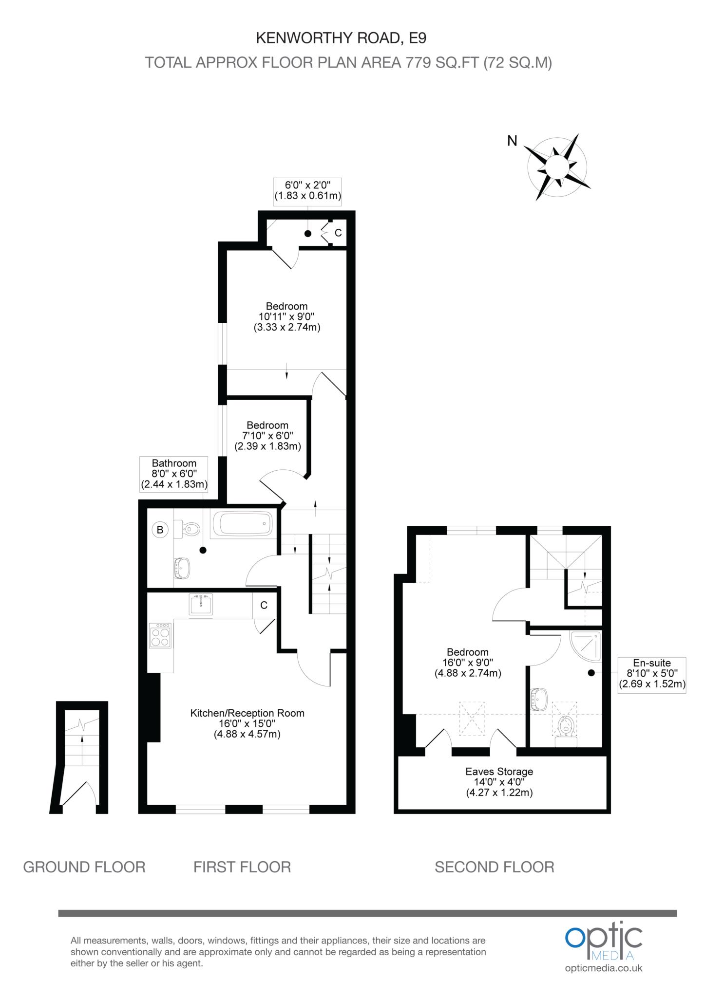 3 bed flat for sale in Kenworthy Road, London E9 - Zoopla