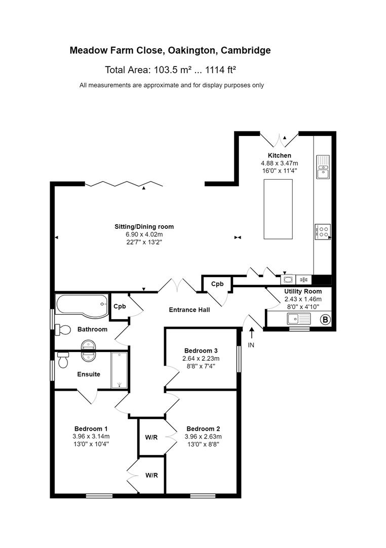 Free property report 3, Meadow Farm Close, Oakington, Cambridge, CB24 ...