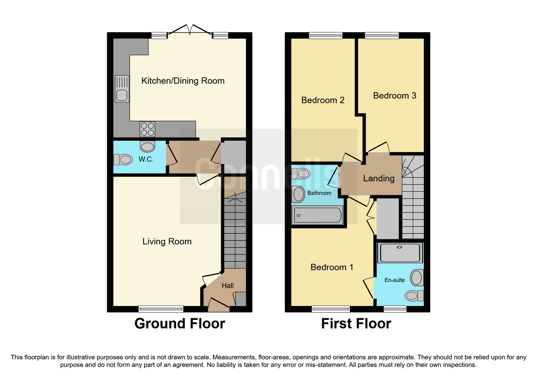 Tributary Lane, Faygate, Horsham RH12, 3 bedroom terraced house for ...