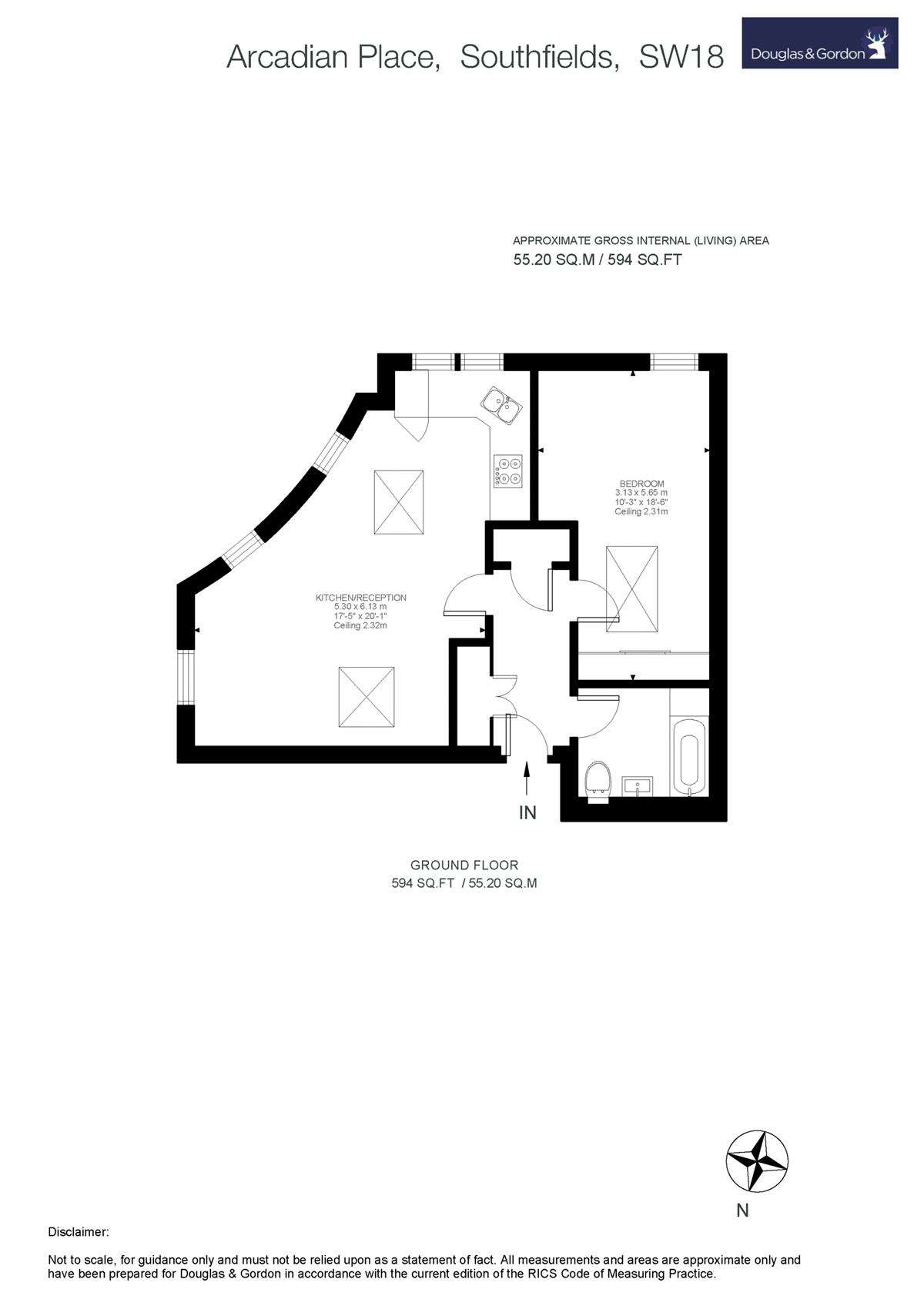 Arcadian Place, London SW18, 1 bedroom flat for sale - 52355103 ...