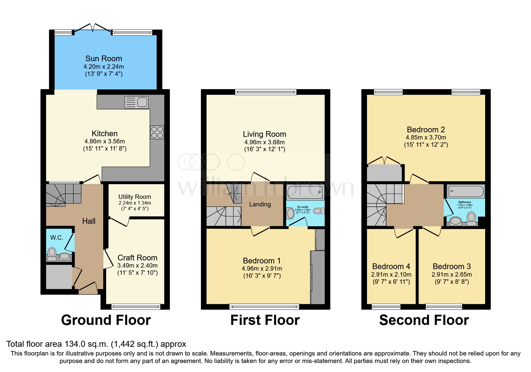 Morley Grove, Harlow CM20, 4 bedroom terraced house for sale - 61872993 ...