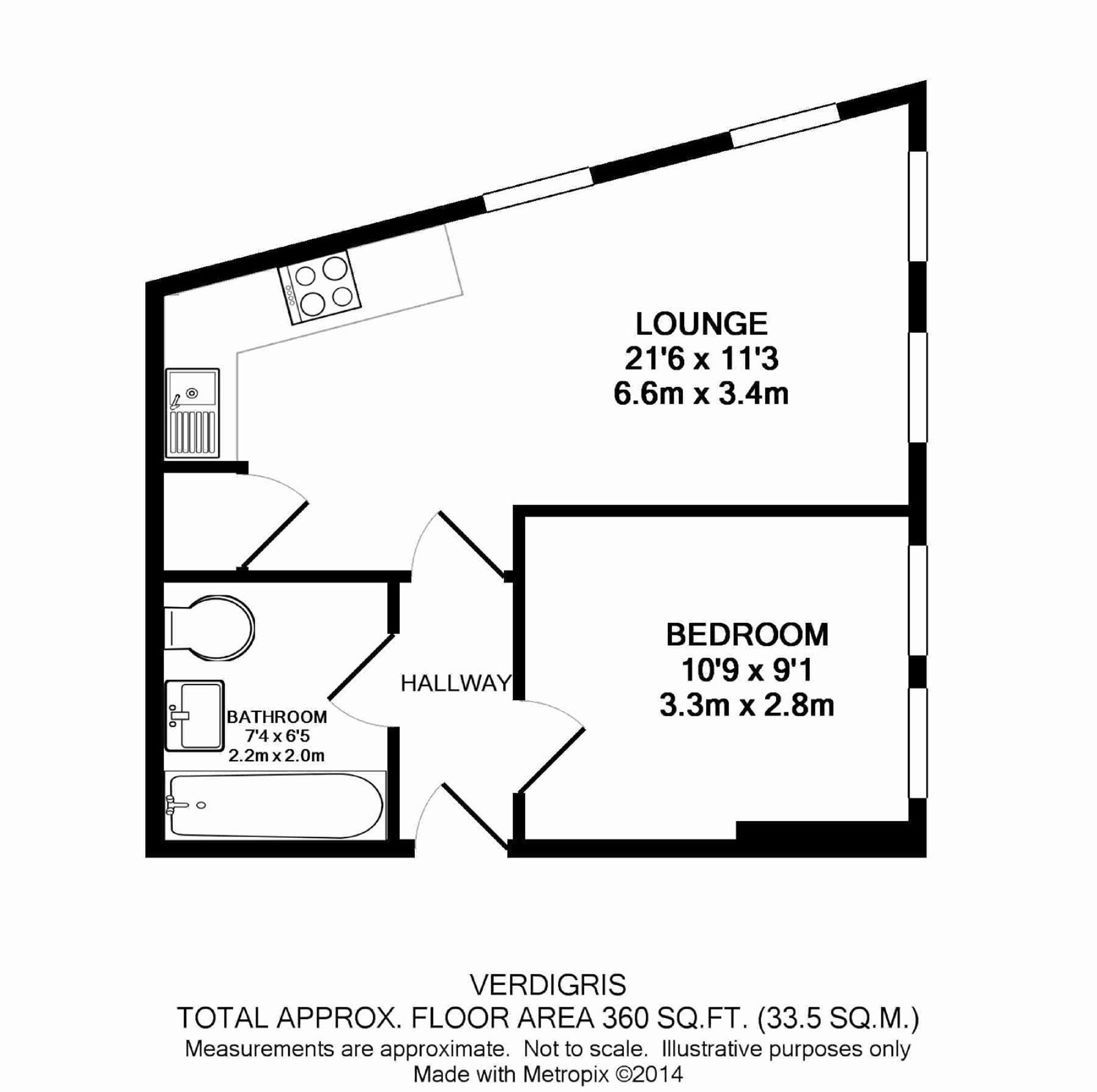 Jacob Street, Verdigris, Bristol BS2, 1 bedroom flat to rent - 65496398 ...