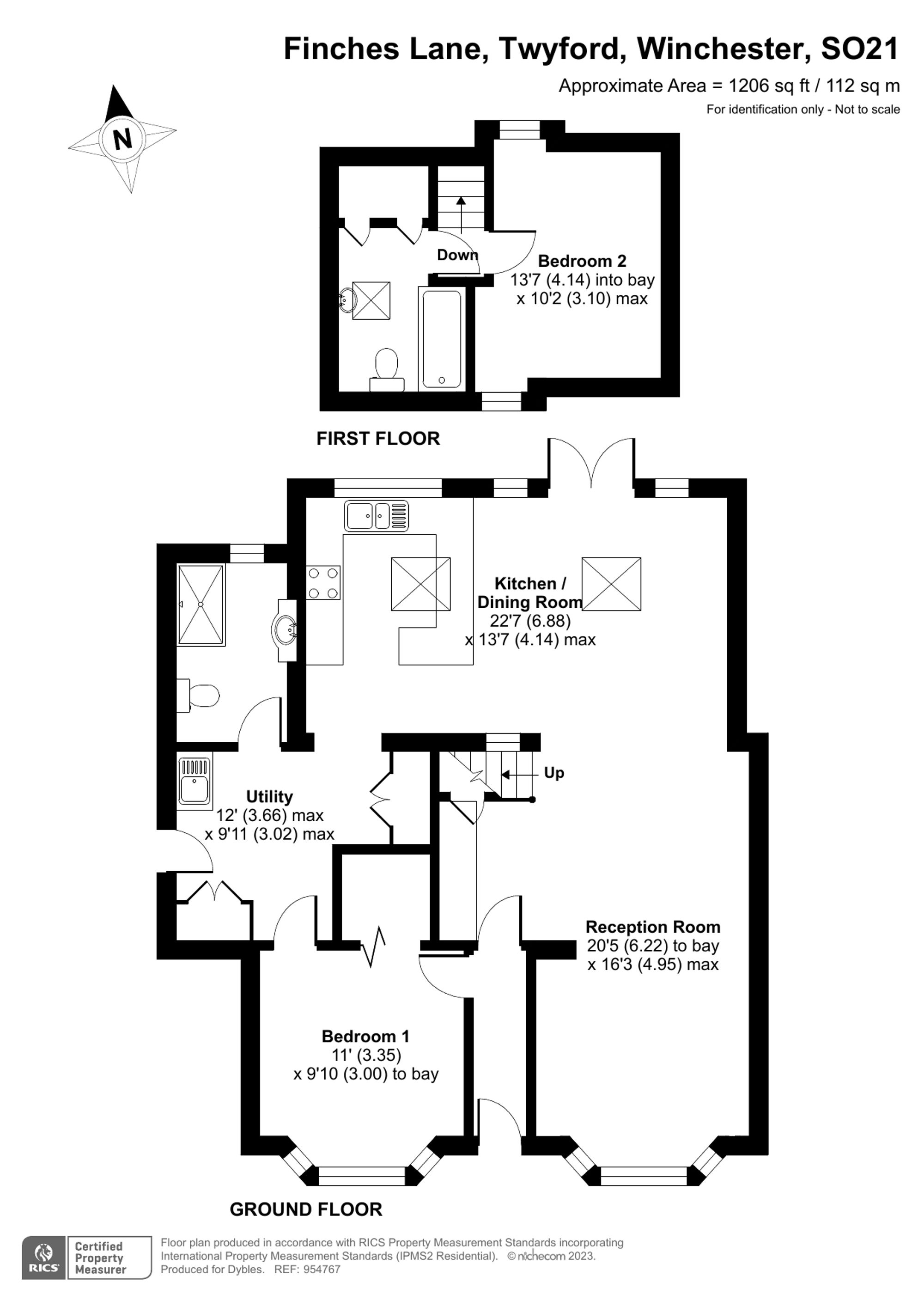 Finches Lane, Twyford SO21, 2 bedroom detached bungalow for sale ...