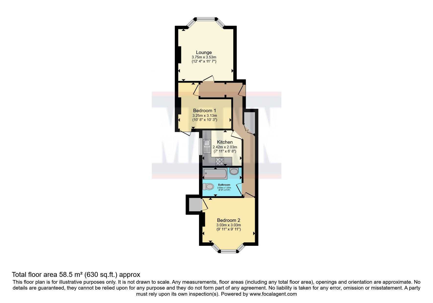 Honley Road, London SE6, 2 bedroom flat for sale - 69338749 | PrimeLocation