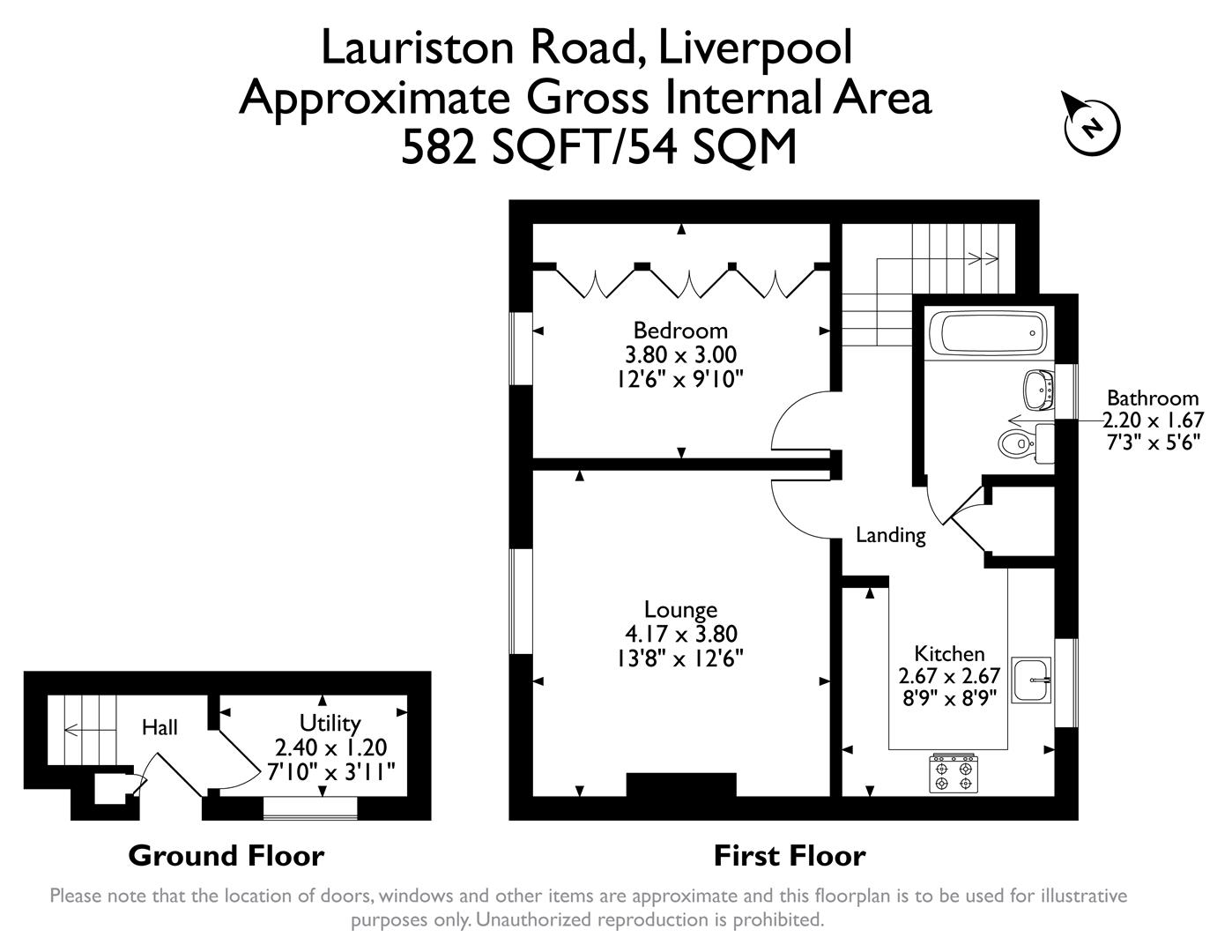 Lauriston Road, Walton, Liverpool L4, 1 bedroom flat for sale ...