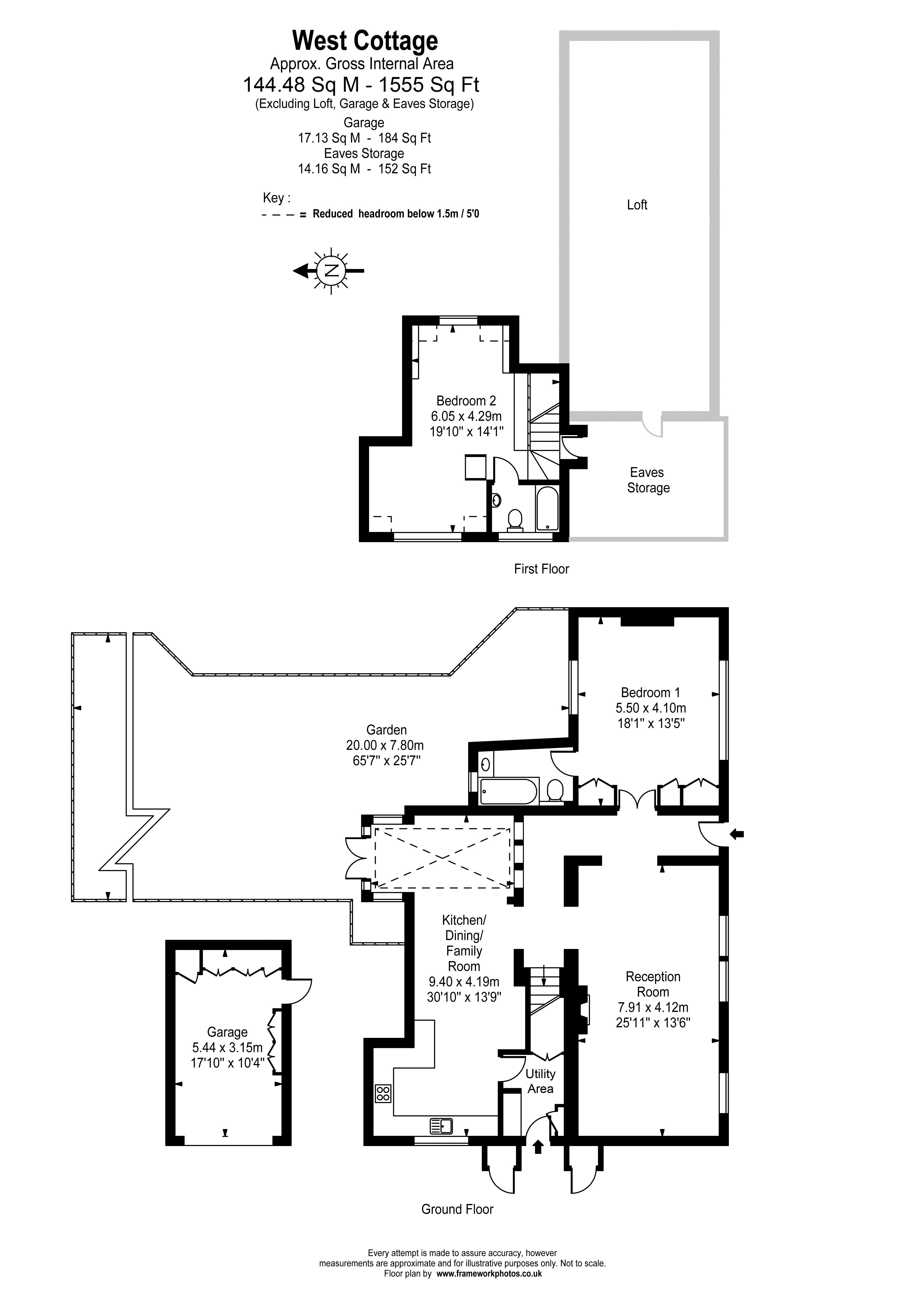Free property report West Cottage, South Lodge, 60 Ham Common, Ham ...