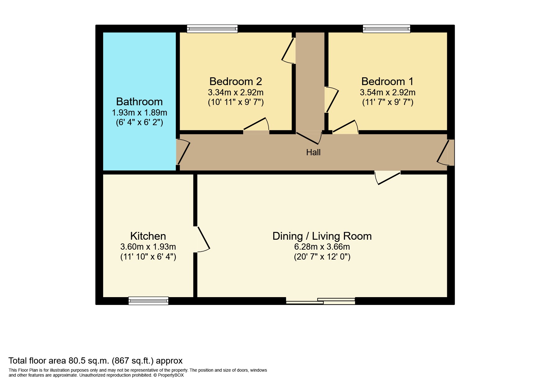Evenlode Court, Witney, Oxfordshire OX28, 2 bedroom flat to rent ...