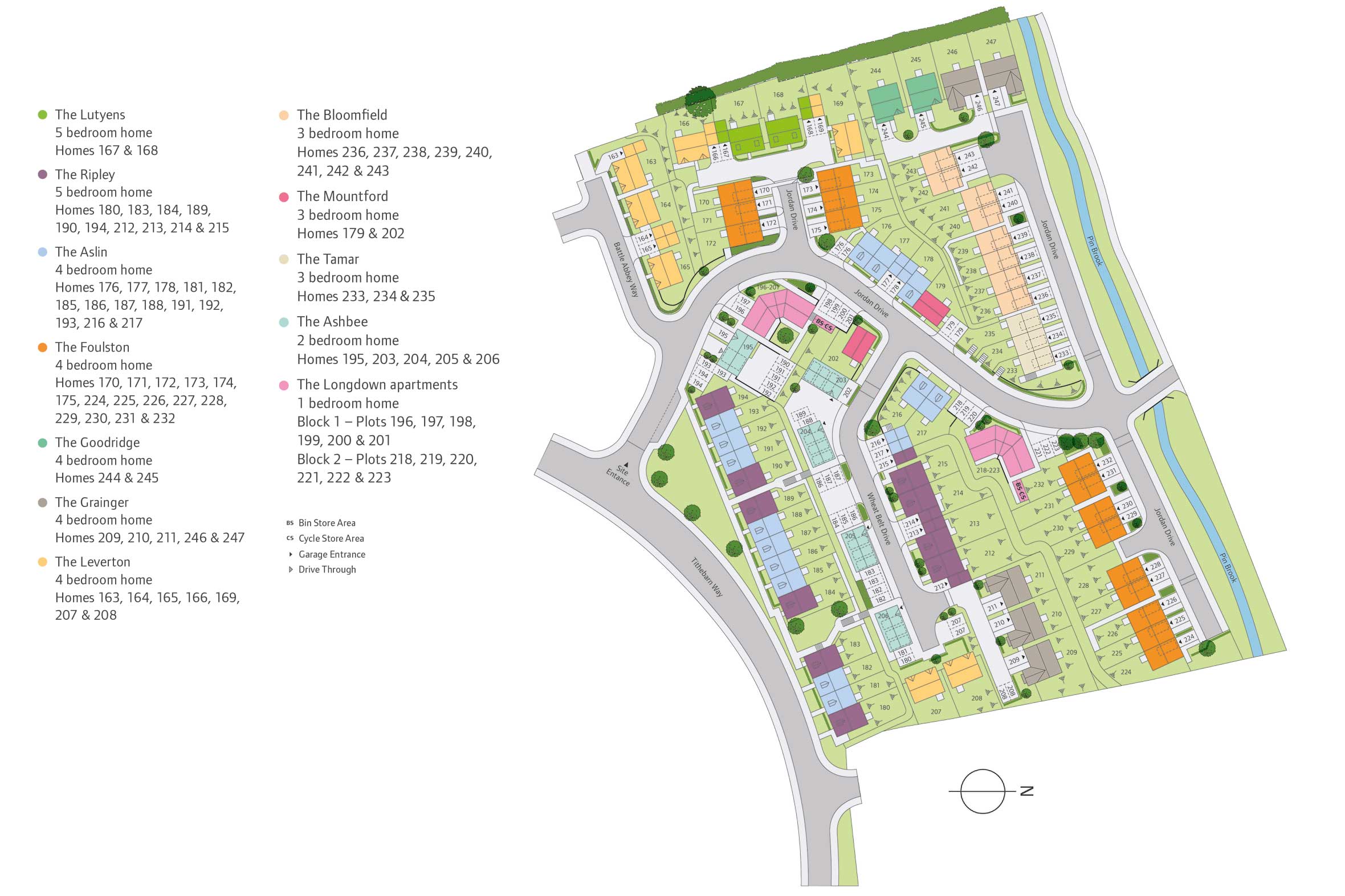 New home, 1 bed flat for sale in "The Longdown Apartments - First Floor ...