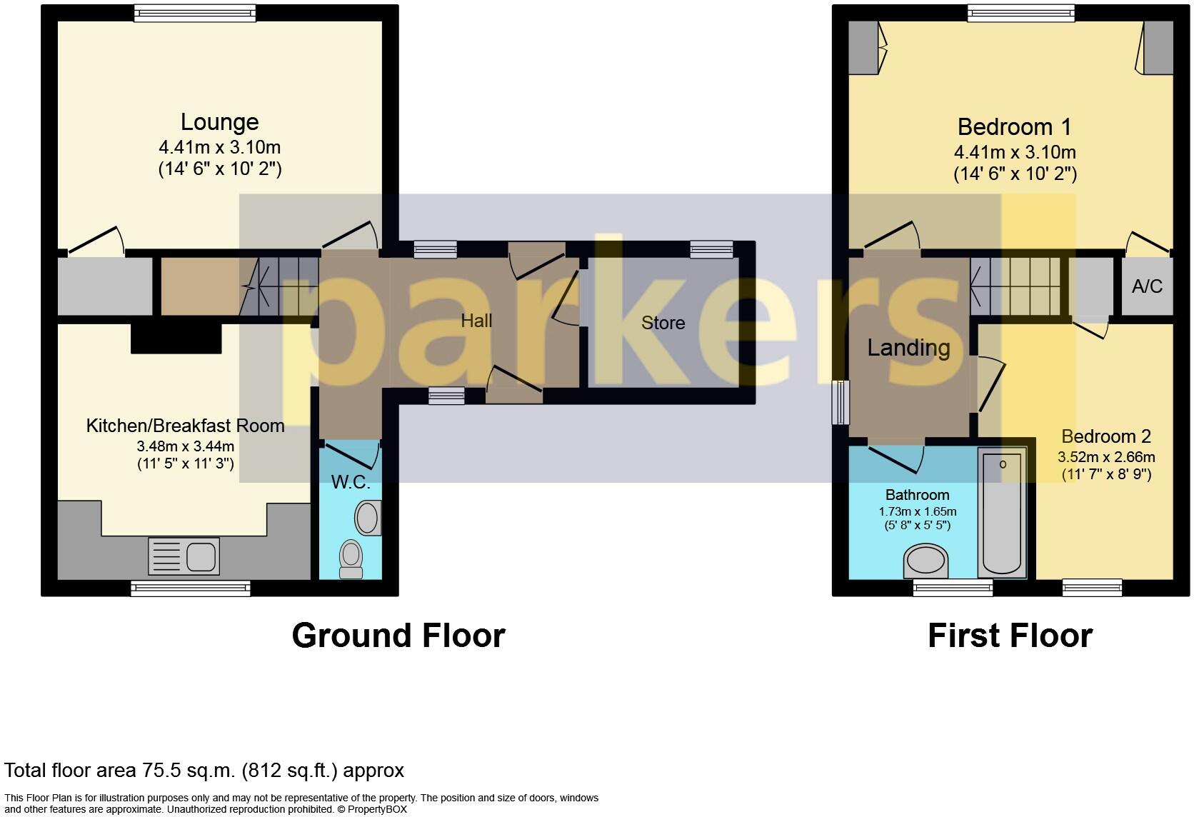 Hill Road, Arborfield, Reading RG2, 2 bedroom semi-detached house for ...