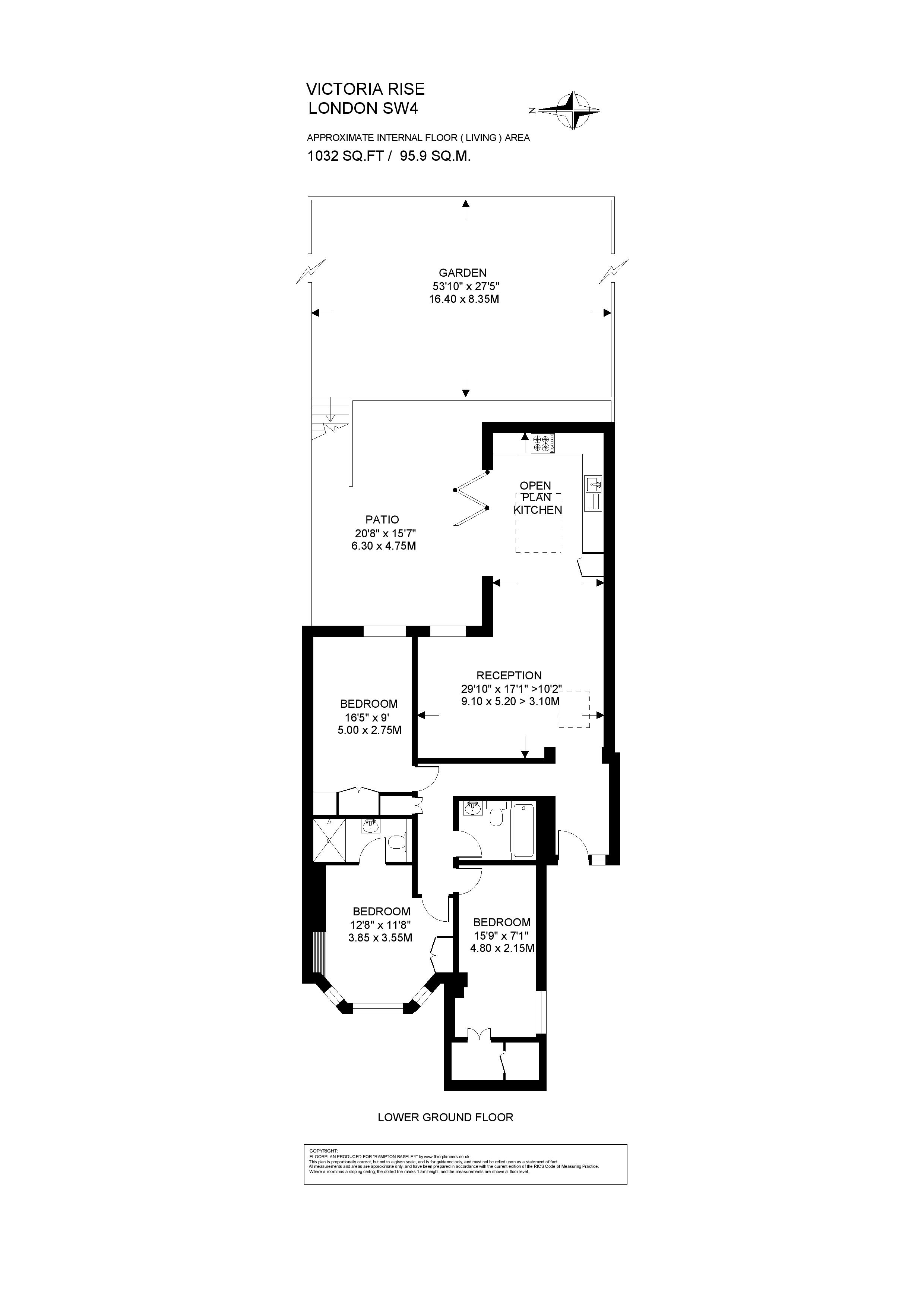 Victoria Rise, London SW4, 3 bedroom flat for sale - 64175121 ...