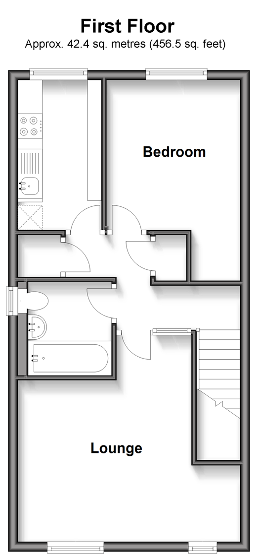 Murrain Drive, Downswood, Maidstone, Kent ME15, 1 bedroom maisonette ...