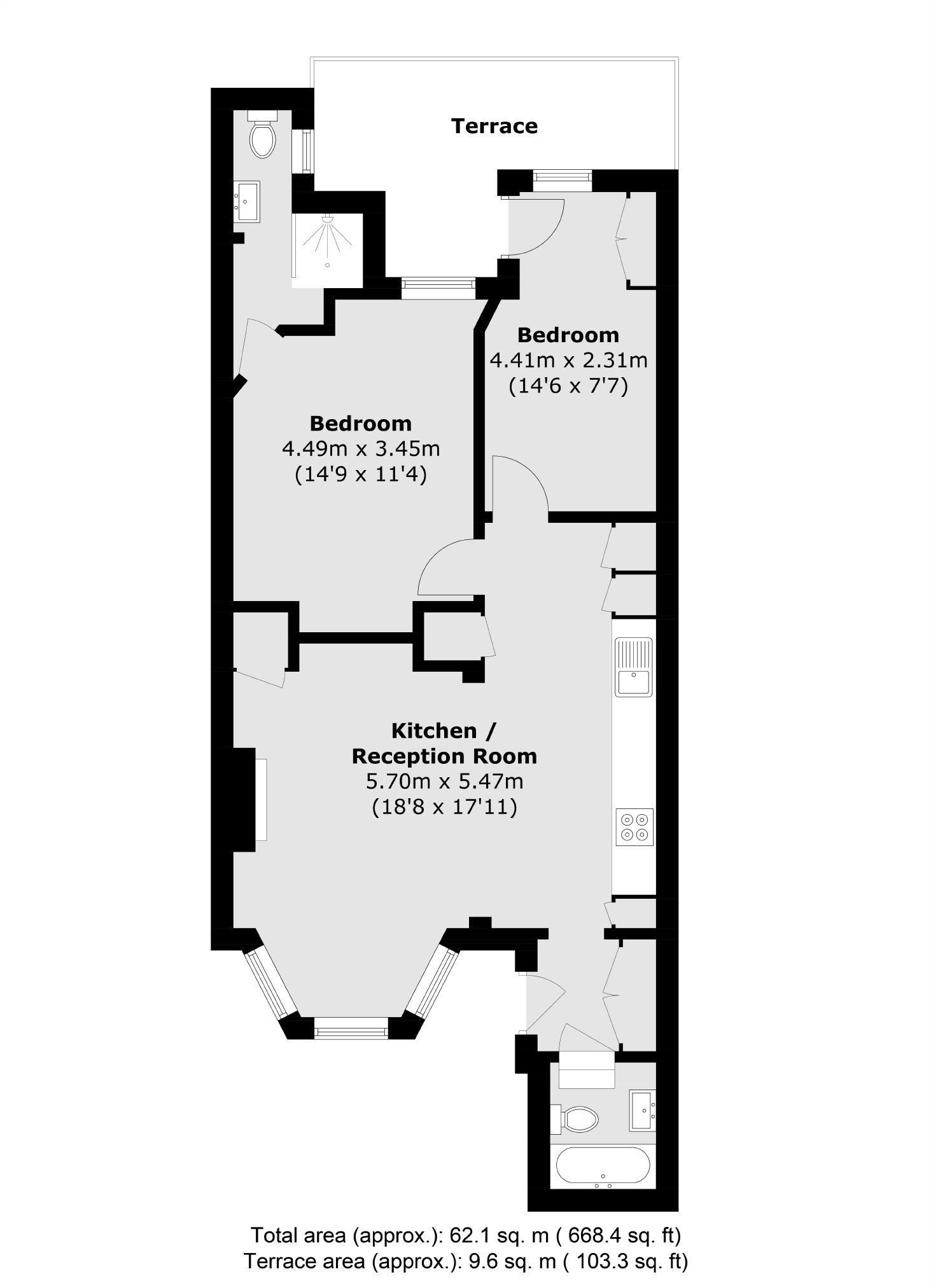 Avonmore Road, London W14, 2 bedroom flat for sale - 68212574 ...