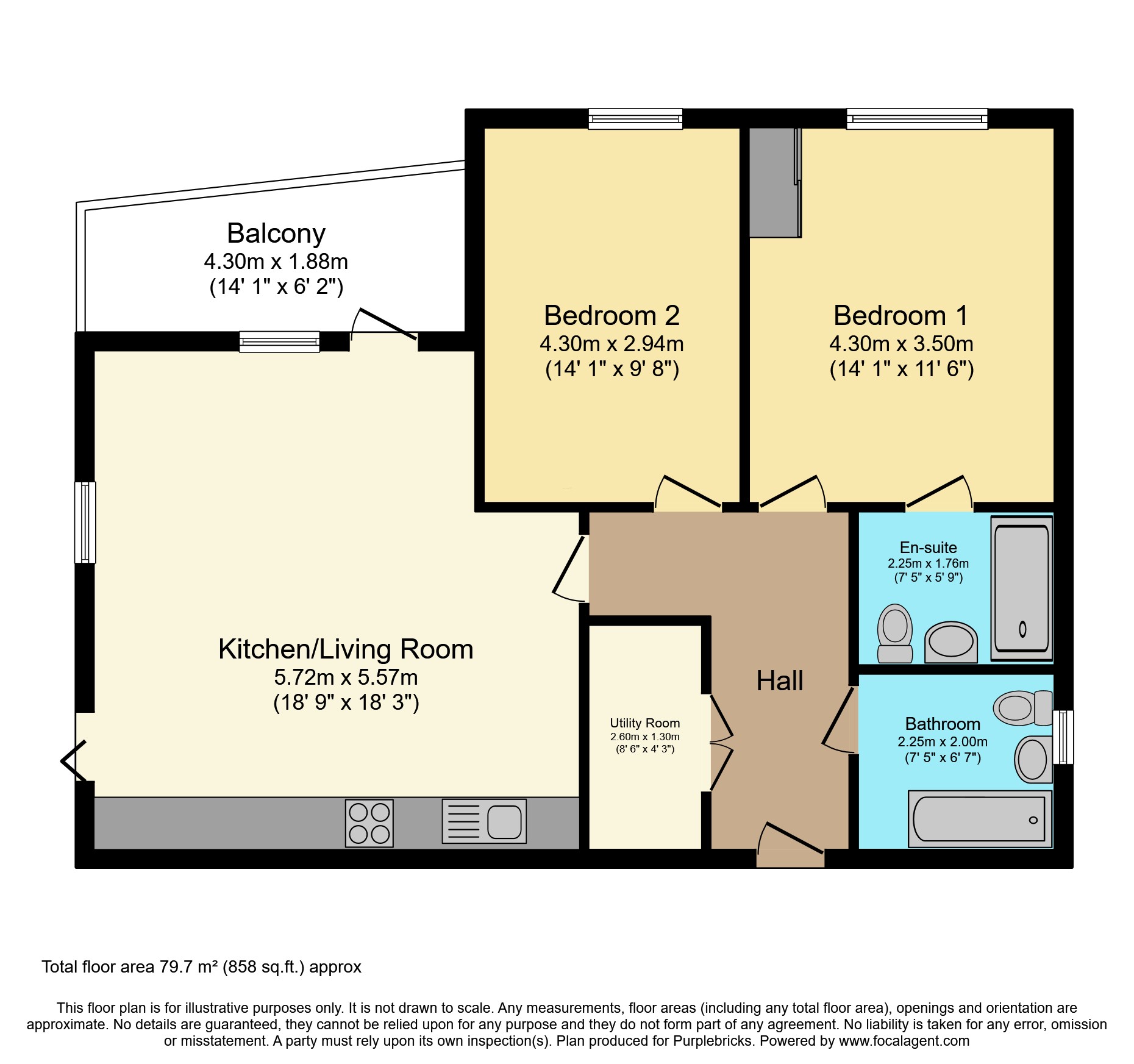 Barton Fields Road, Oxford OX3, 2 bedroom flat for sale - 69515873 ...