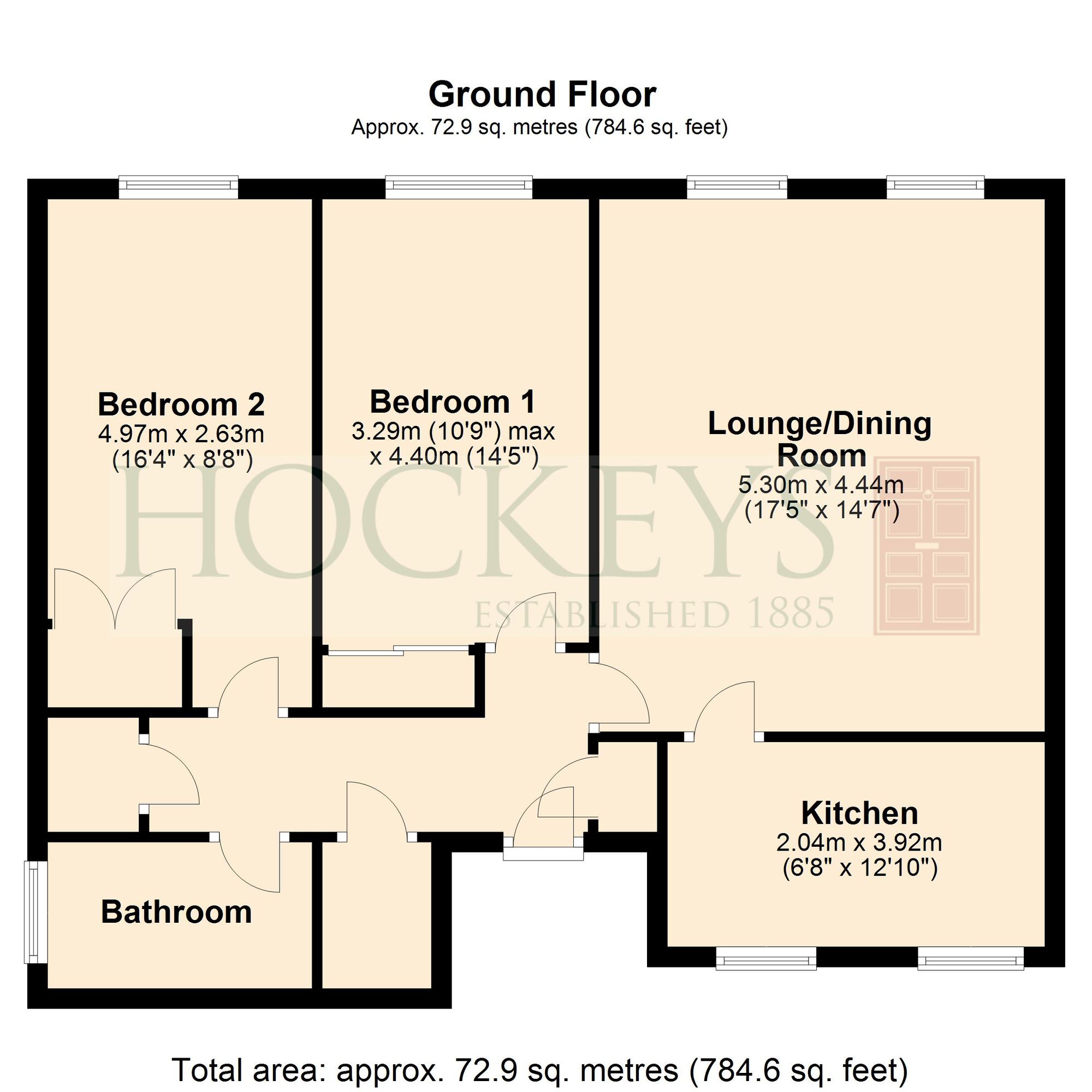 Roman Courts, Cambridge CB4, 2 bedroom flat for sale - 64425064 ...