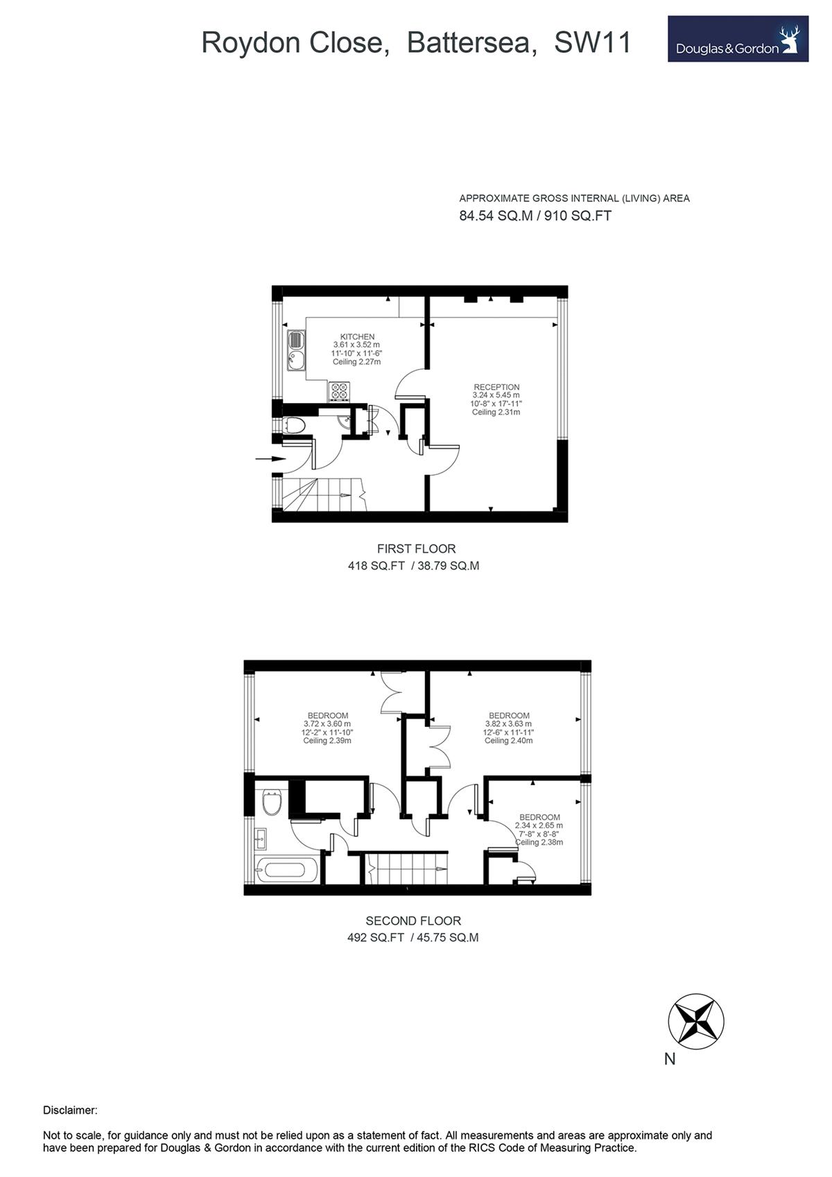 Free property report 17, Roydon Close, London, SW11 5BE - Chimnie