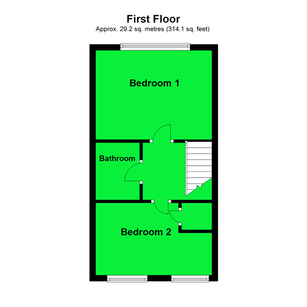 Dandelion Place Newton Abbot Tq12 2 Bedroom Semi Detached House For