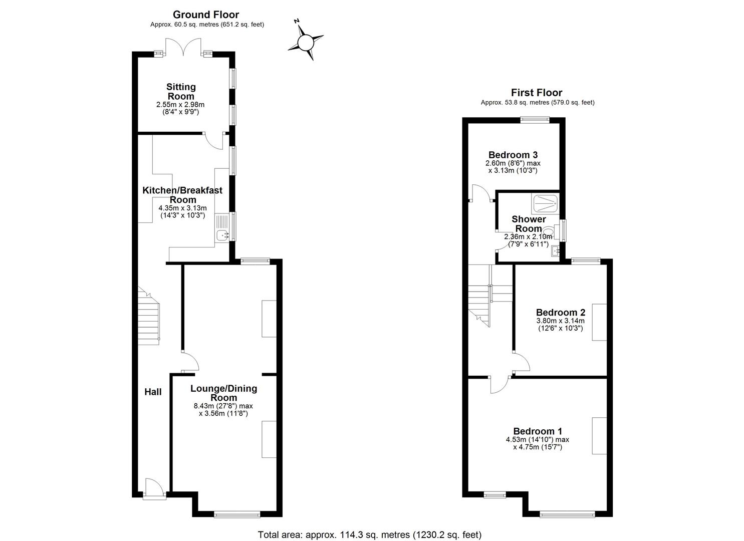 St. Marys Street, Latchford, Warrington, Cheshire WA4, 3 bedroom ...