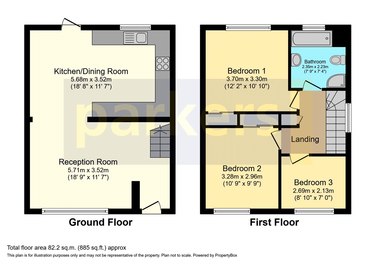 Shepley Drive, Reading, Berkshire RG30, 3 bedroom semi-detached house ...