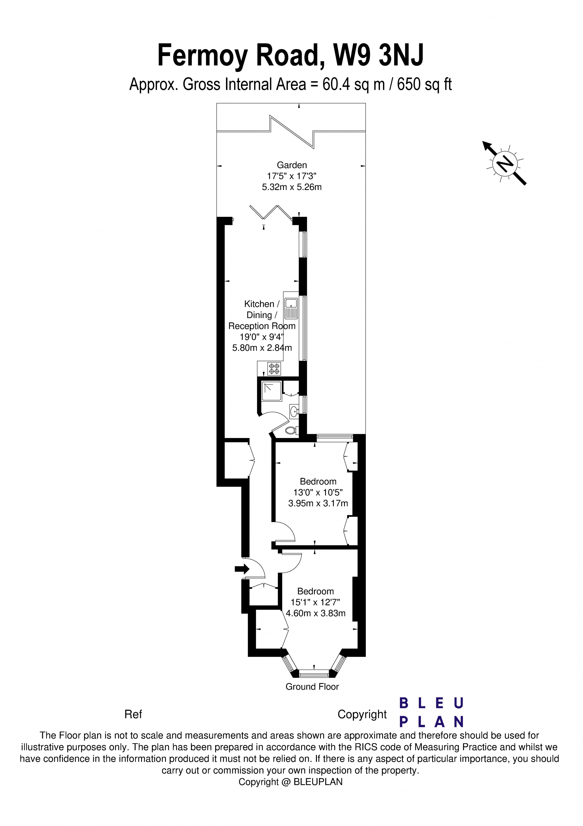Fermoy Road, London W9, 2 bedroom maisonette for sale - 61457223 ...
